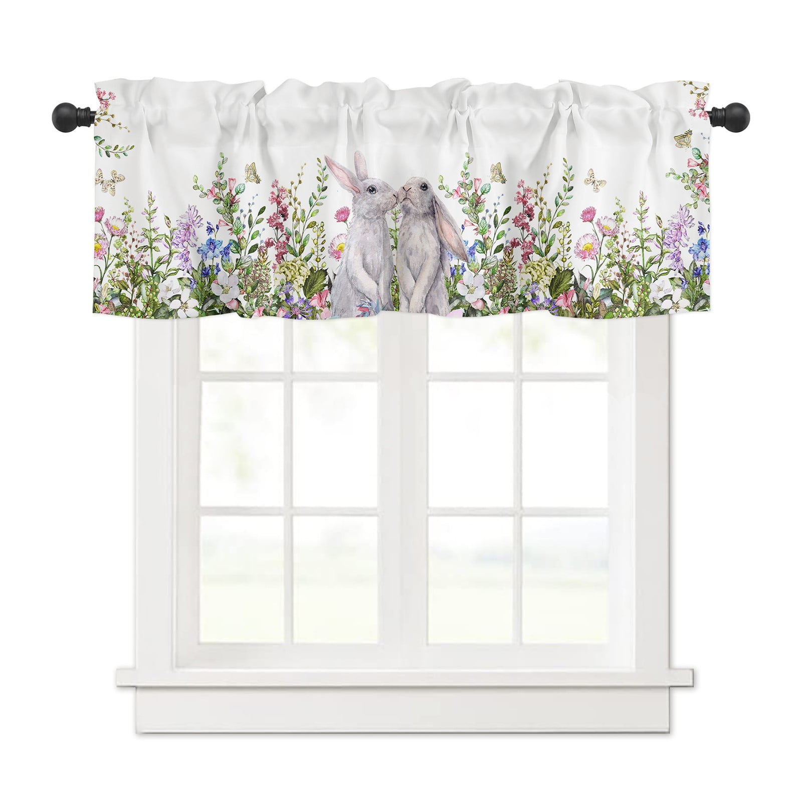 Big Sale of New Arrival Made of Blended Fabric, Curtain Rods Easter ...