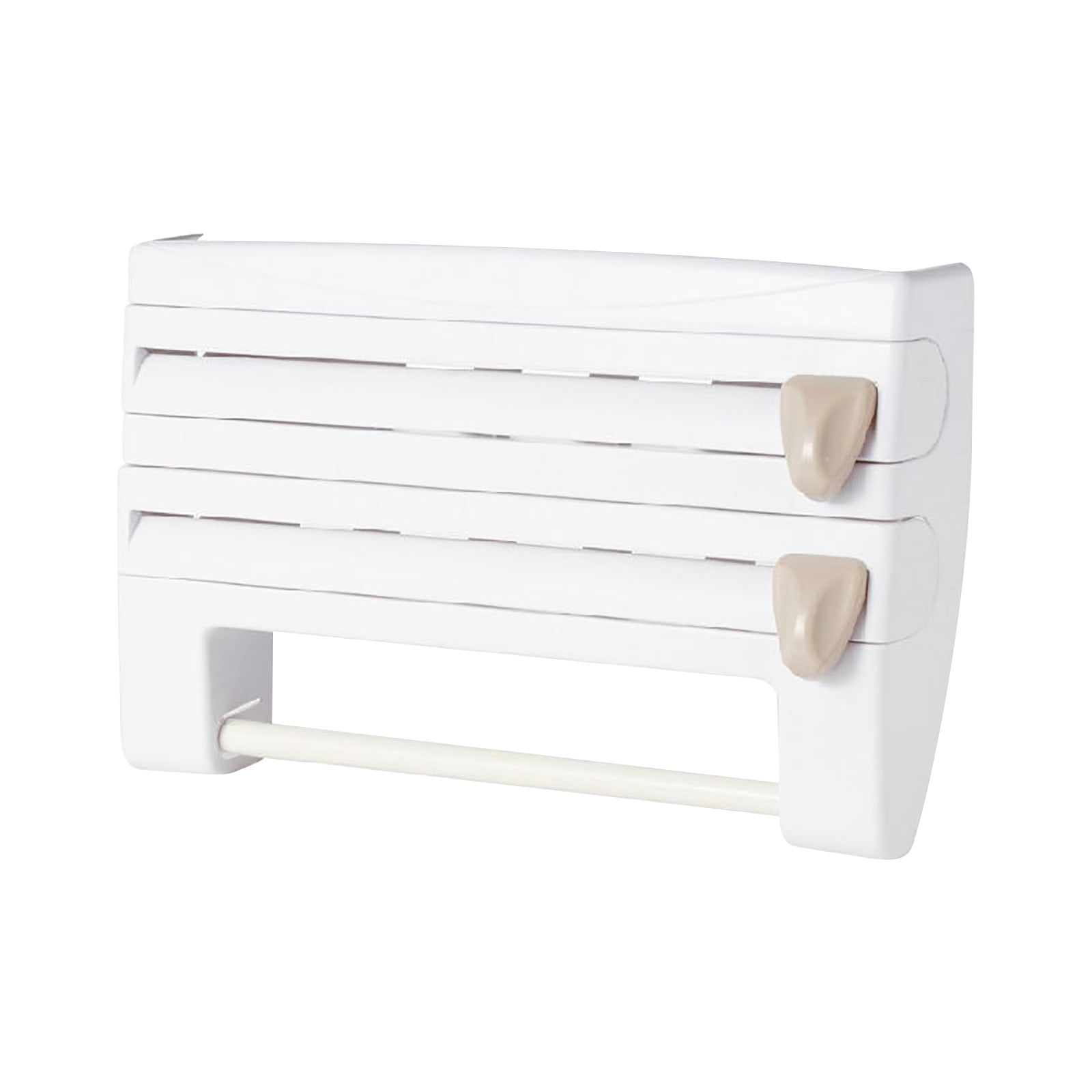 Anckoeil Multi Functional Cling Film Cutter Wall Mounted Kitchen Tissue ...