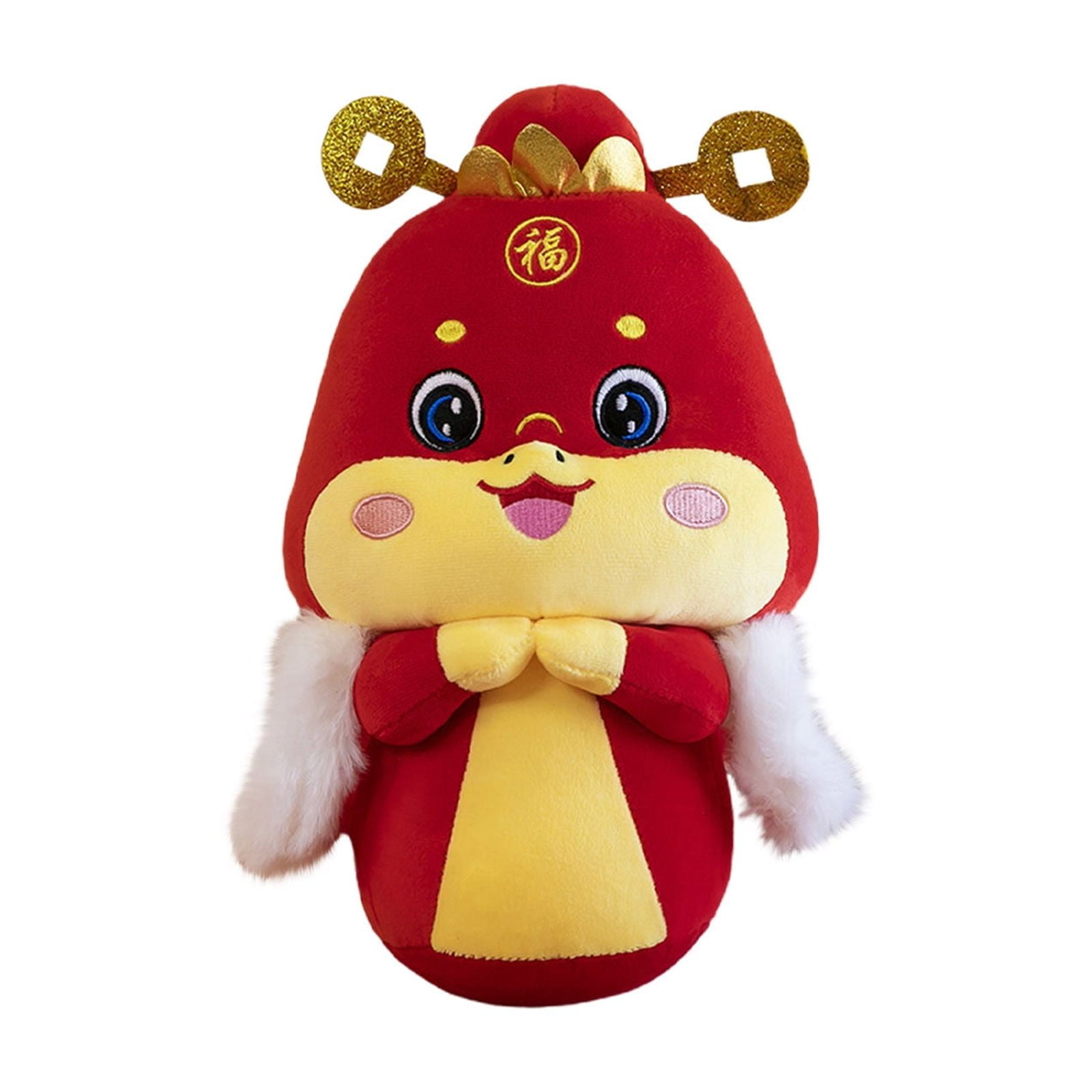 Big Sales! Anckoeil Year Of The Snake New Year's Gift Snake Doll Snake ...