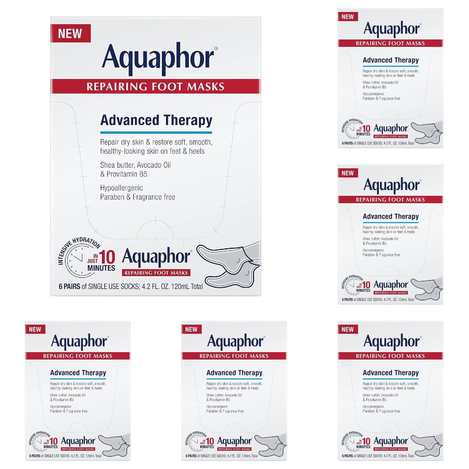 Big Sales!Aquaphor,Aquaphor Repairing Foot Masks,Moisturizing Socks for ...