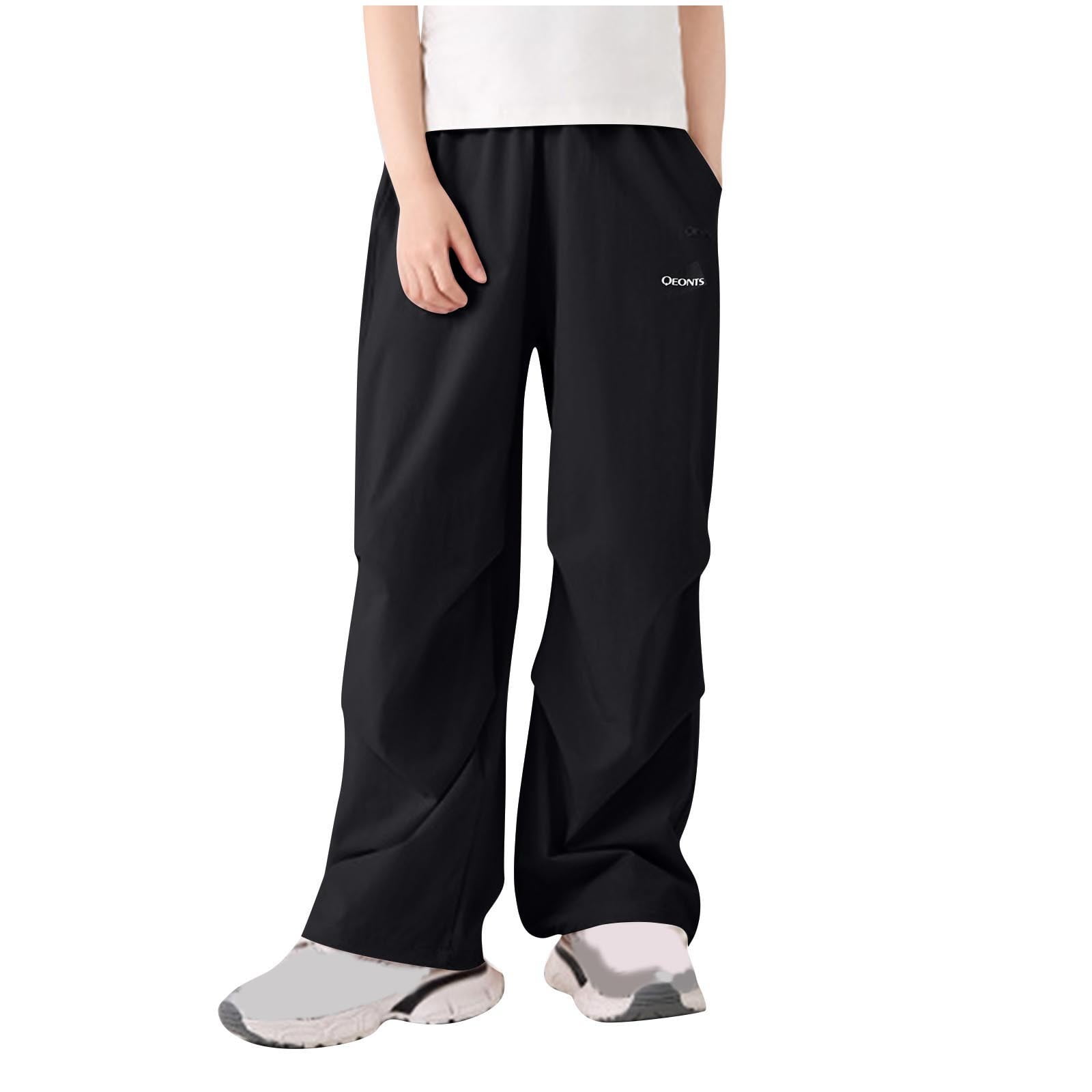 OGLCCG Girls Sweatpants Elastic Waist Casual Anti-Mosquito Sun ...