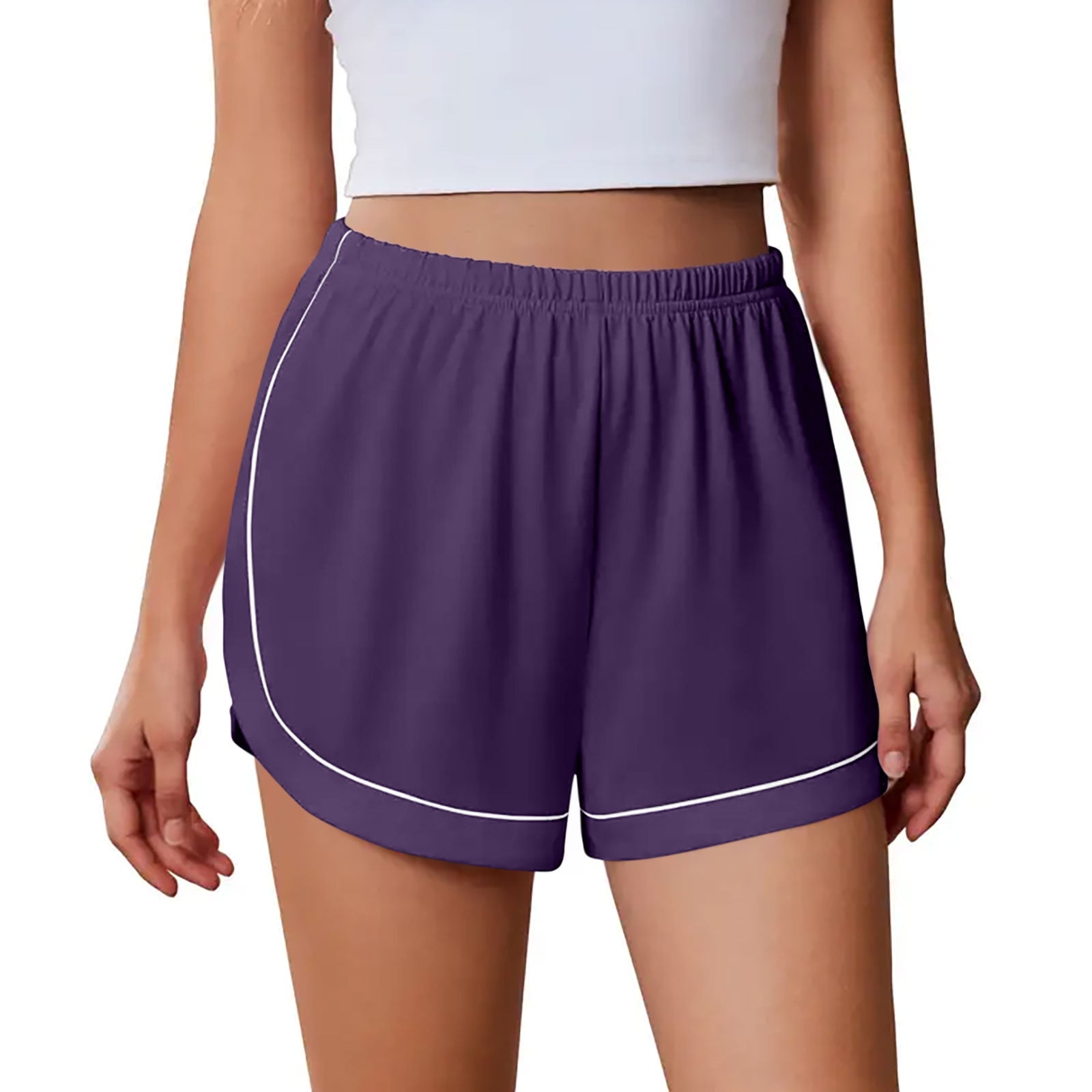 OGLCCG High Waisted Running Shorts for Women Comfy Side Split Gym ...