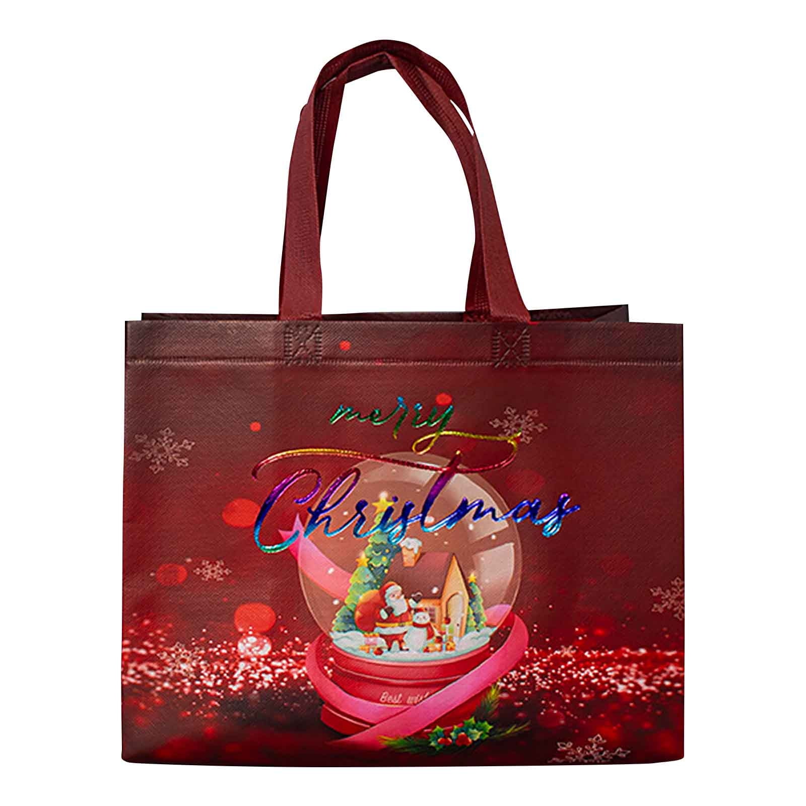 Big Save Christmas Tote Bags Christmas Gift Bag Multifunctional Non ...
