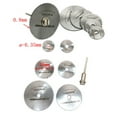 6PCS Saw Disc Blades for Drills, Rotary Tool Cutting Wheels, Mandrel ...
