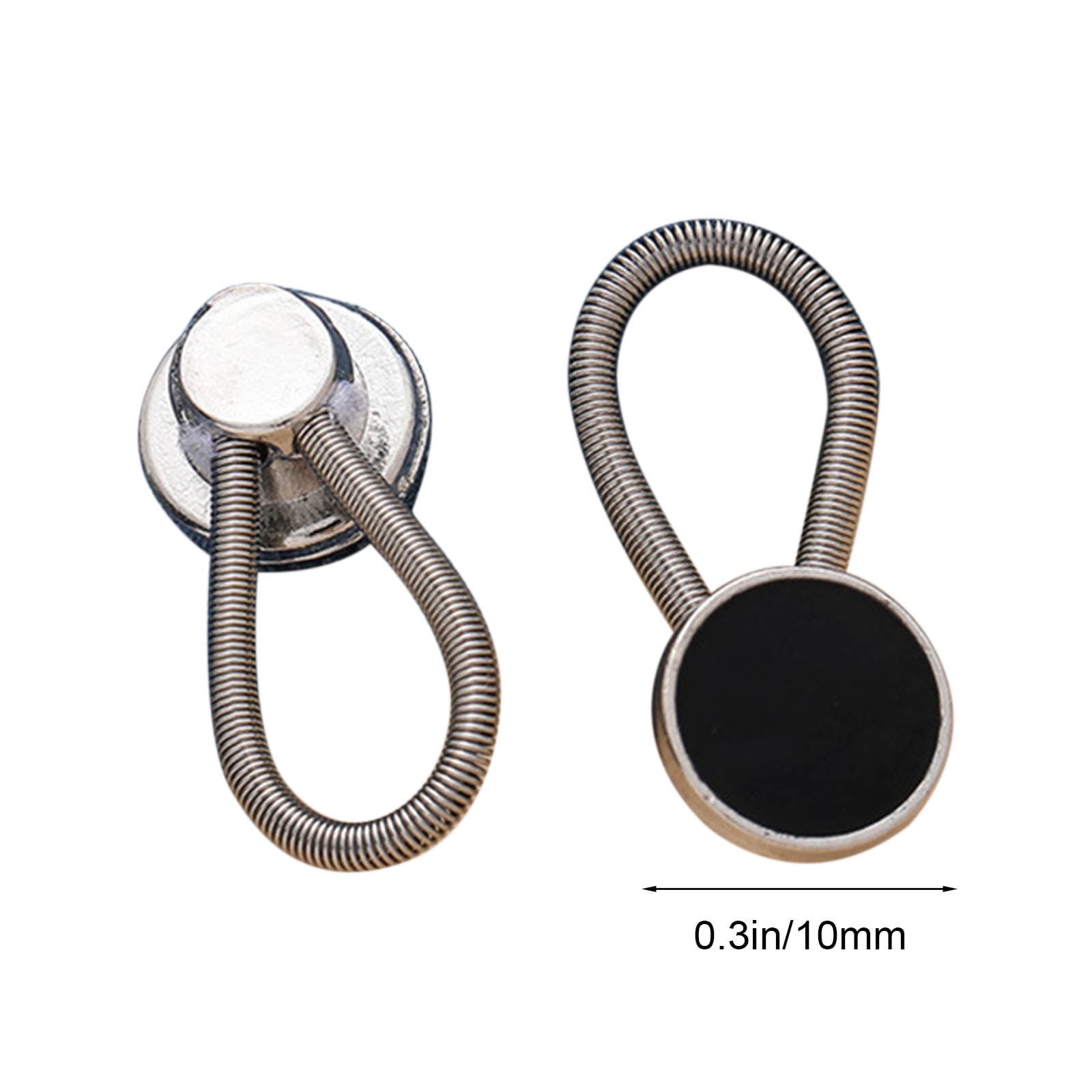 Big Savings! Adjustable Extender Button for Jeans, Flexible Elastic ...