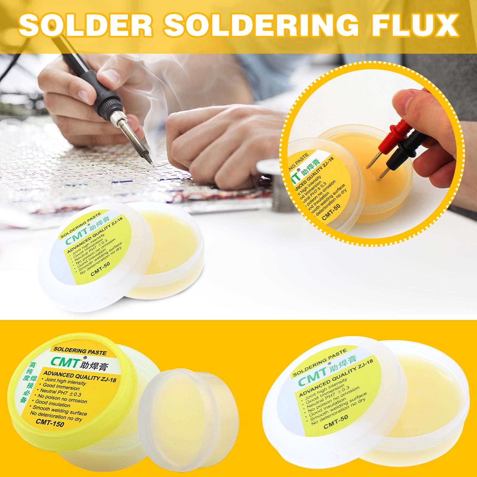 Big Savings! Advanced Soldering Gel Paste, Environmental Solder Paste ...