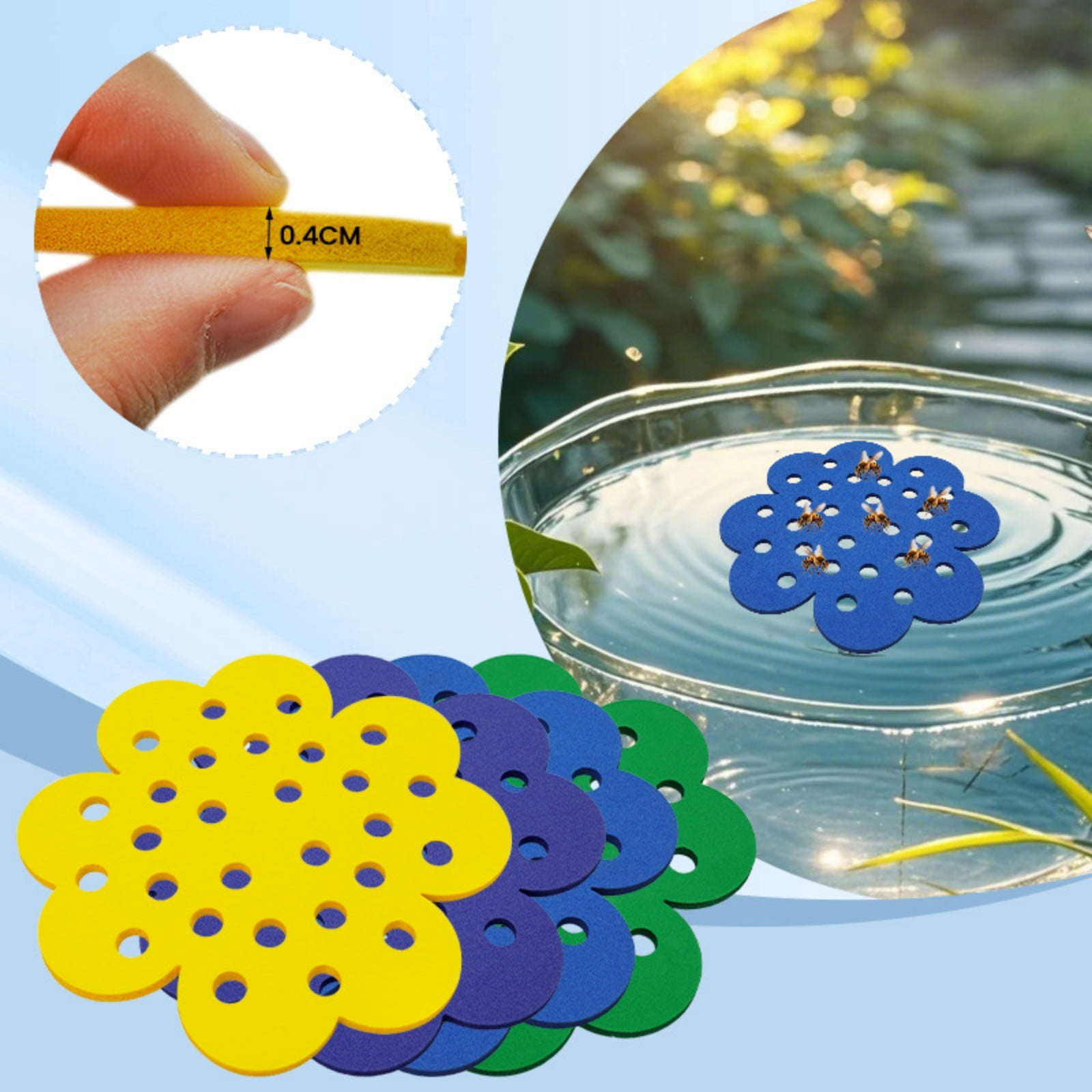 Big Savings! Bee Drinker Floating Station, 5.9-inch Bee Pollinator ...