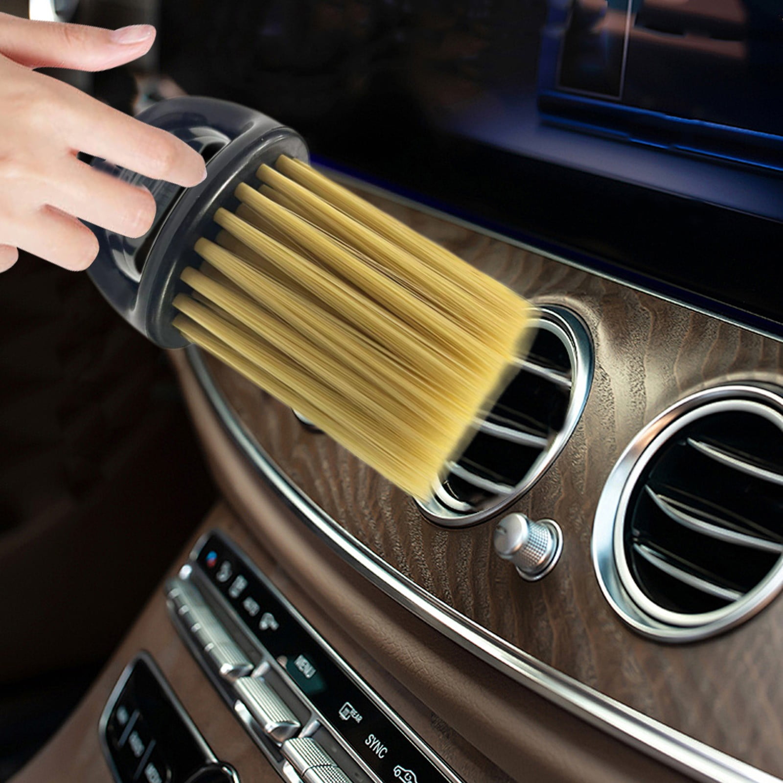 Big Savings! Car Vent Cleaning Brush, Interior Detail Cleaning Tool, Outlet Detail Brush for Car ...