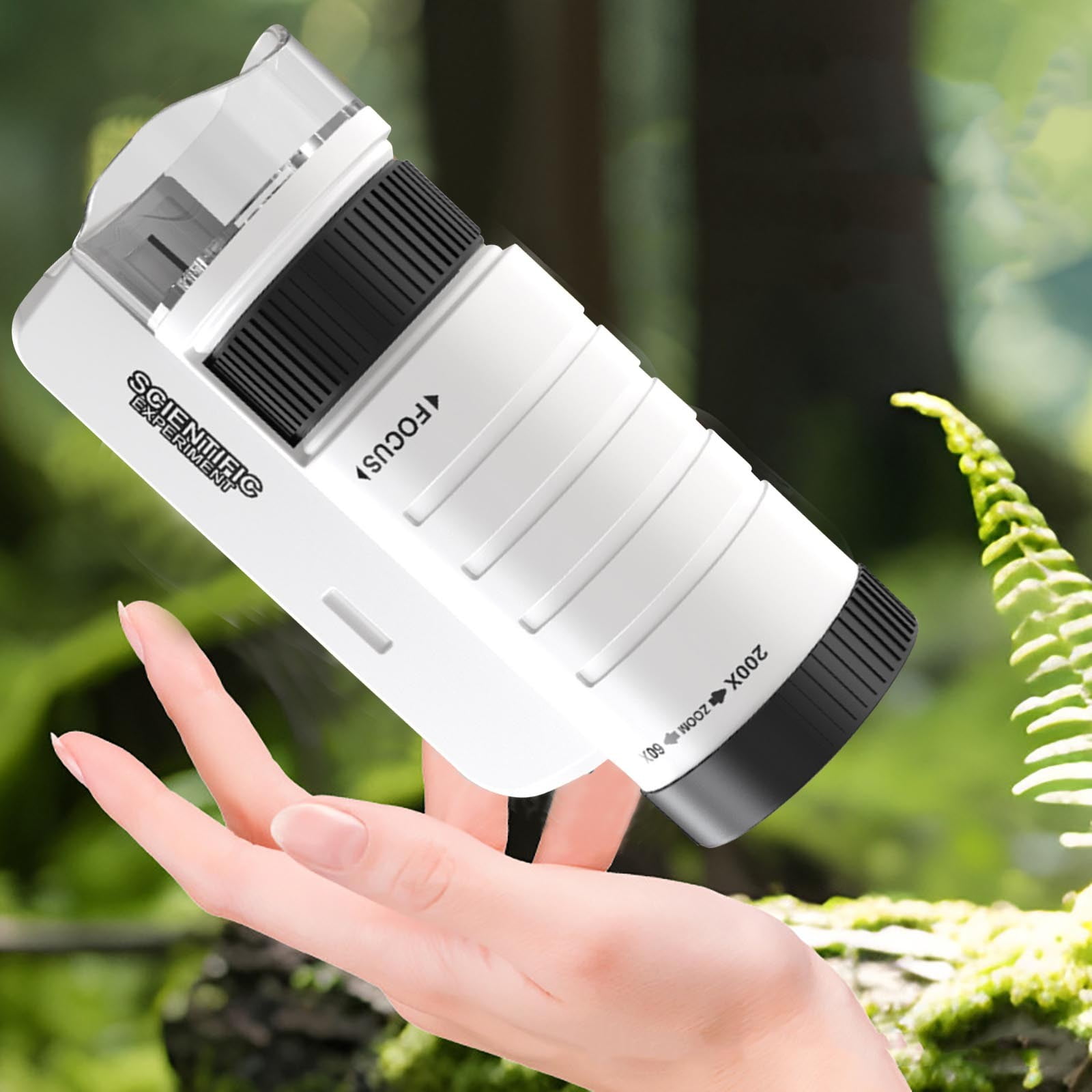 Big Savings! Children's Portable Handheld 60X-200X Microscope ...