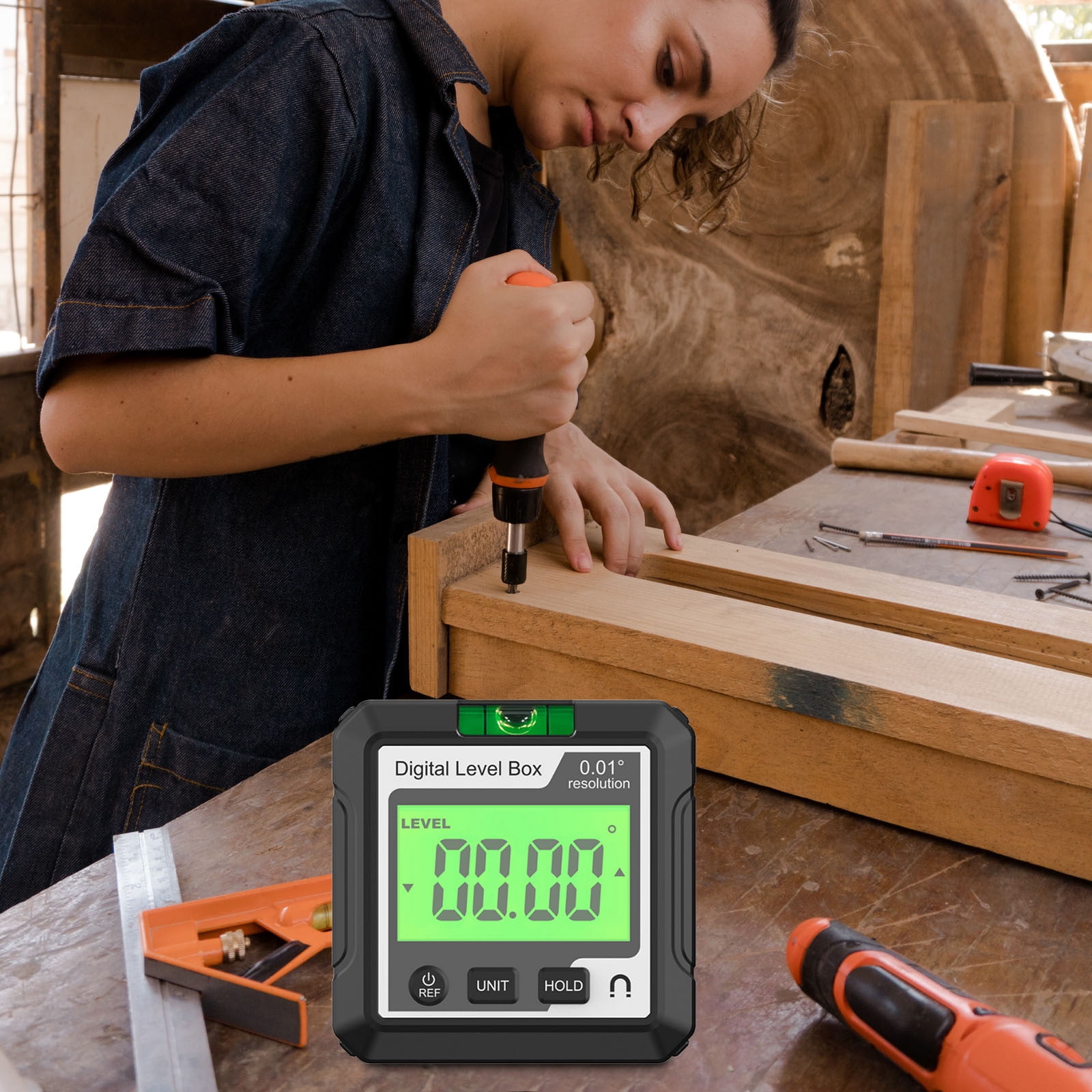 Big Savings! Digital Display Electronic Protractor, Inclinometer Angle ...