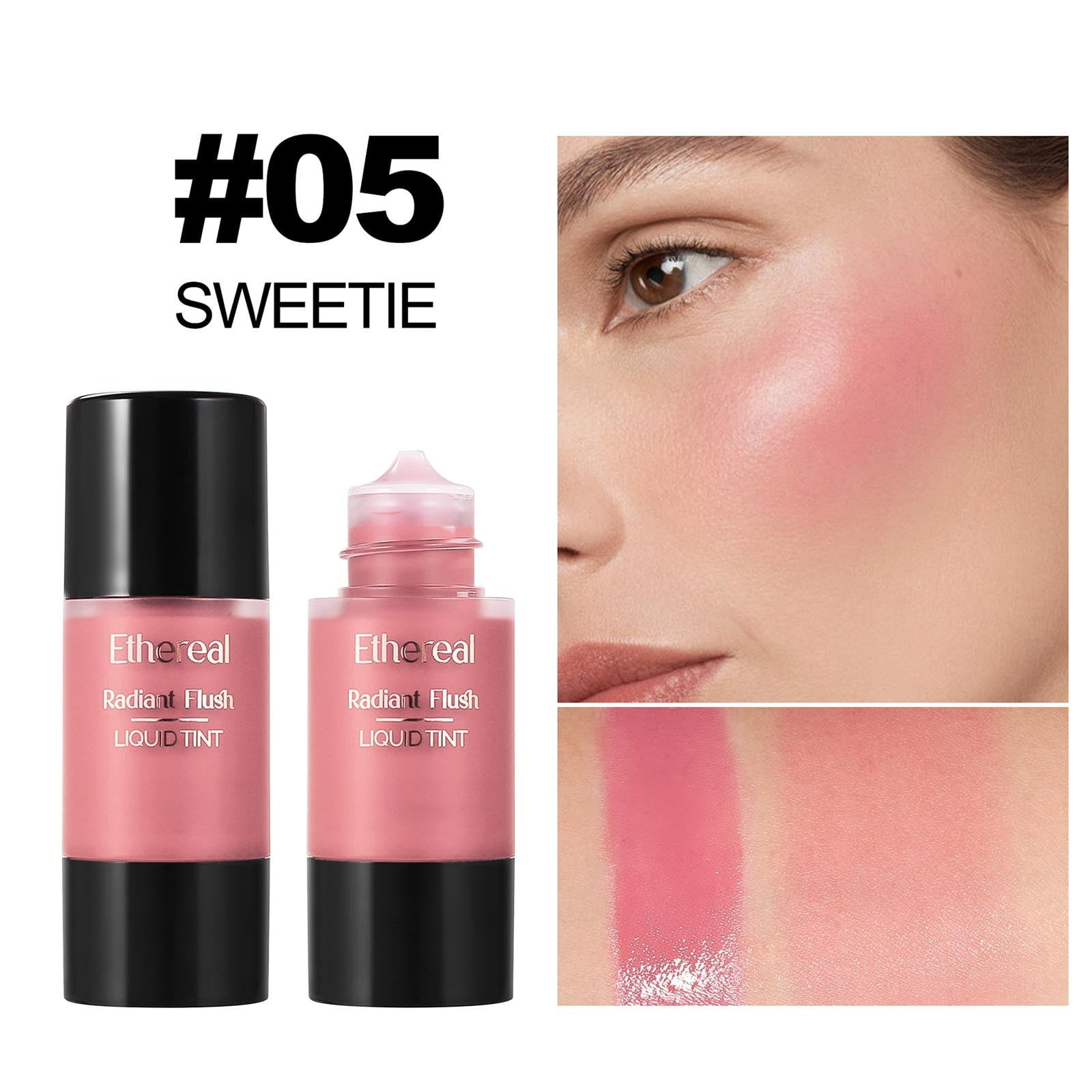 Big Savings! Dropper Liquid Blush 7 Color Optional Natural Brightening ...