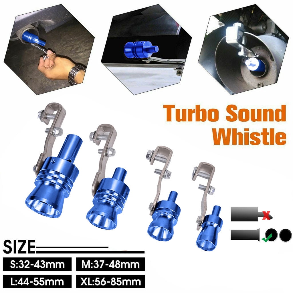 Big Savings! Exhaust Pipe Oversized Speaker Refit with Turbine Whistle ...