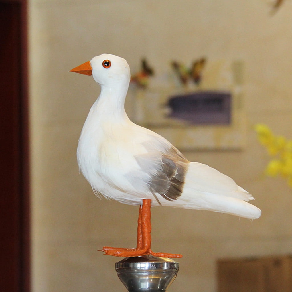 Big Savings! Fake Seagull Artificial Feather Foam, Wedding, Family, and ...