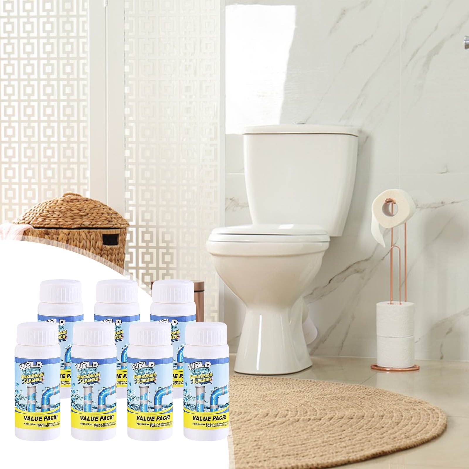 Big Savings,Fast Foam Toilet Cleaner, Bubble Pipe Clearing Agent, Foam Cleaner, Heavy Duty, Odor ...