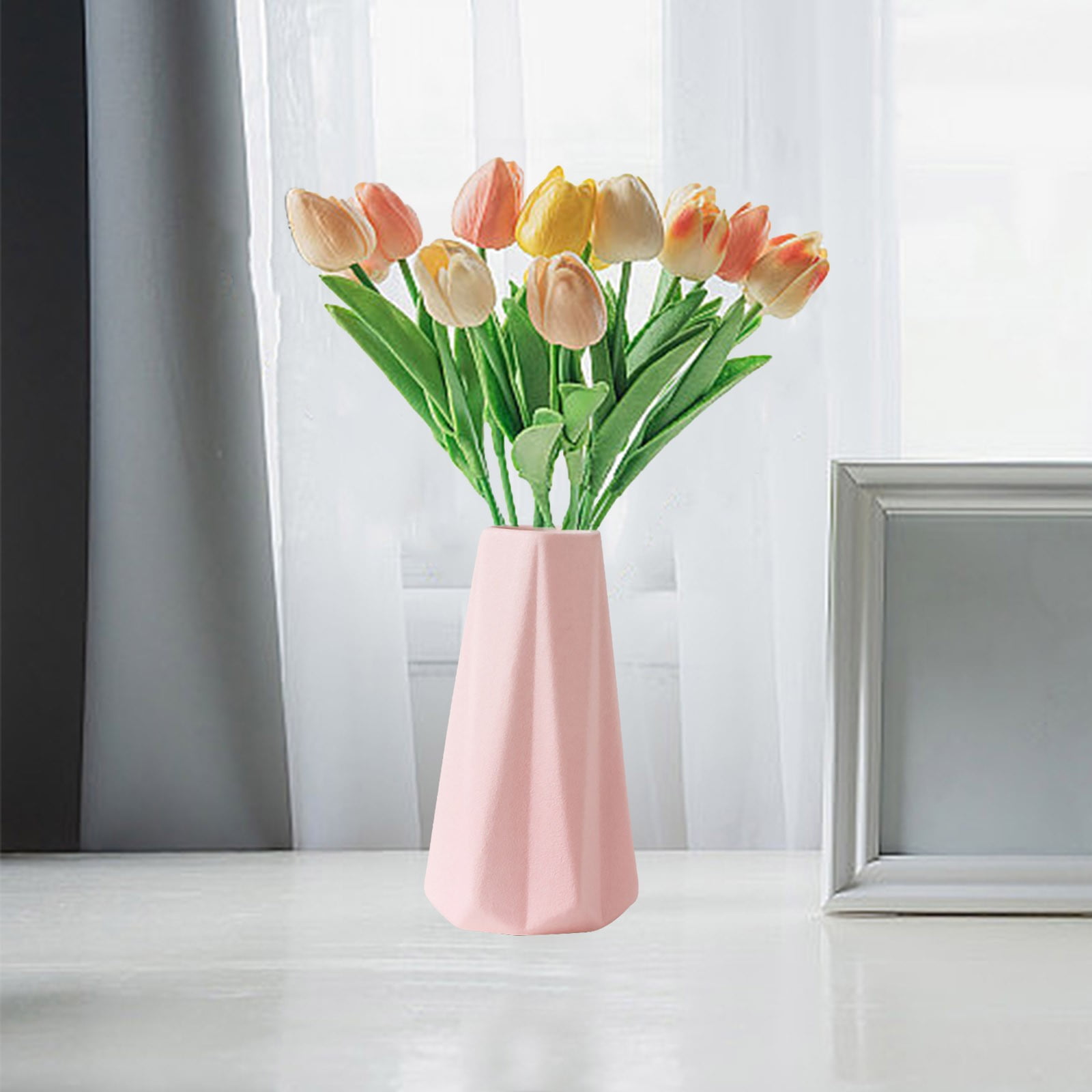 Big Savings! Folding Ceramic Glass Vase, Home Decoration Flower Pot ...