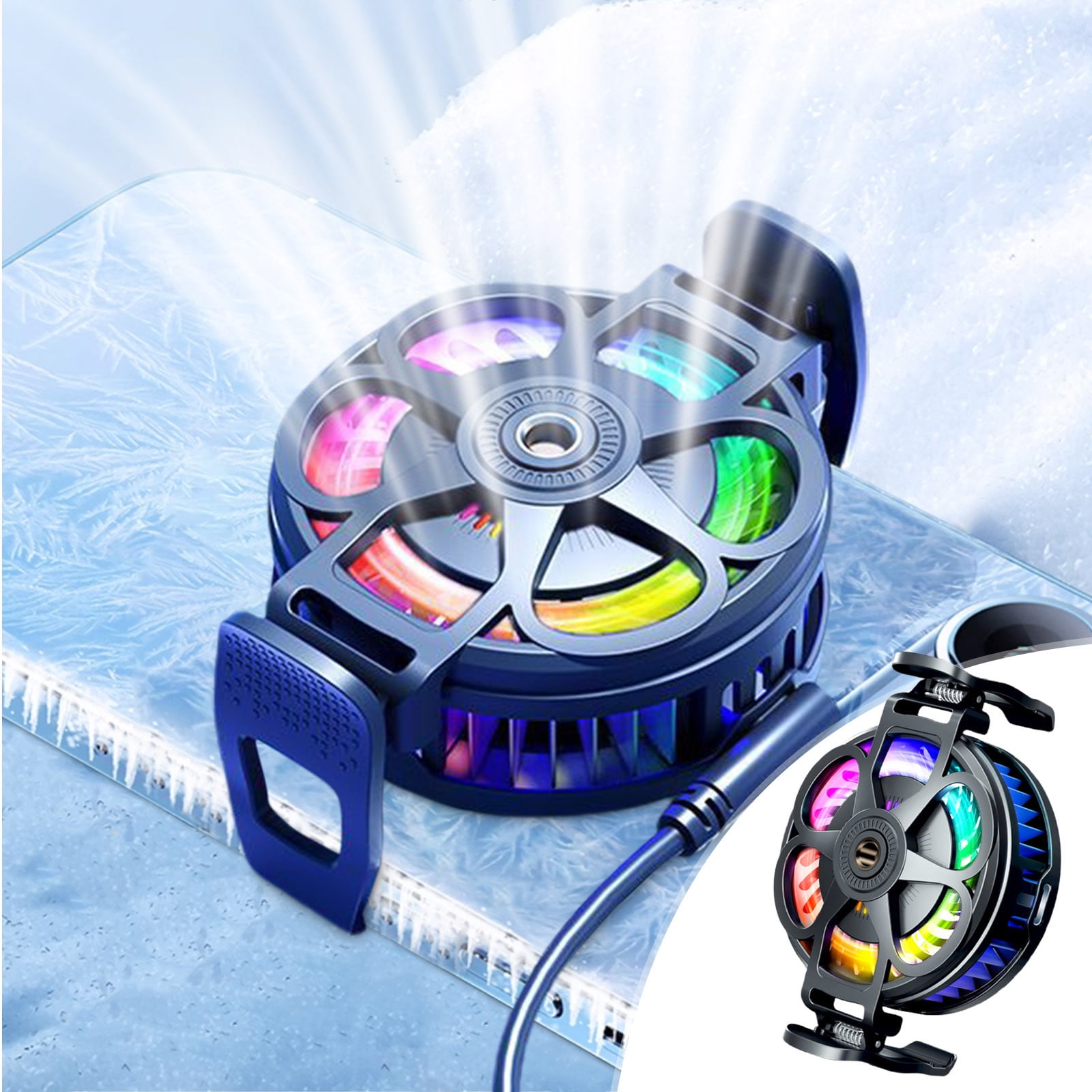 Big Savings! Gosuguu G7 Magnetic Phone Cooler, RGB Lights, Clip-On ...