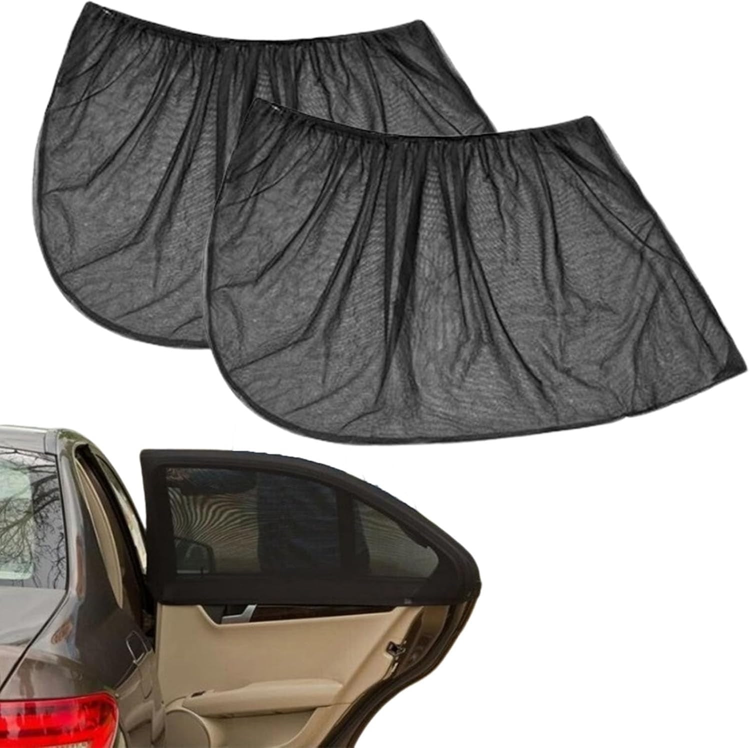 Big Savings! Gosuguu Universal Car Window Screens, Removable Mesh Sun ...