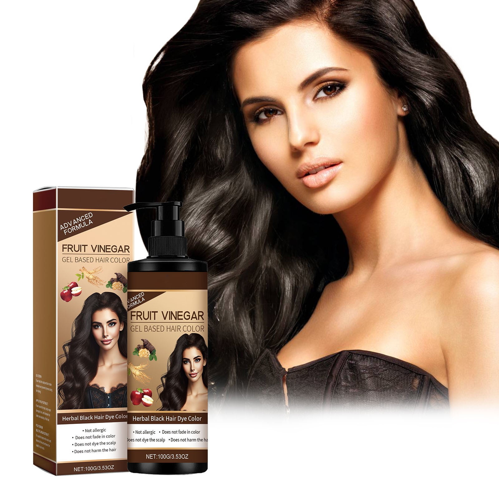 Big Savings! Hair Plant Extracts Maintenance DIY Long-lasting Color ...
