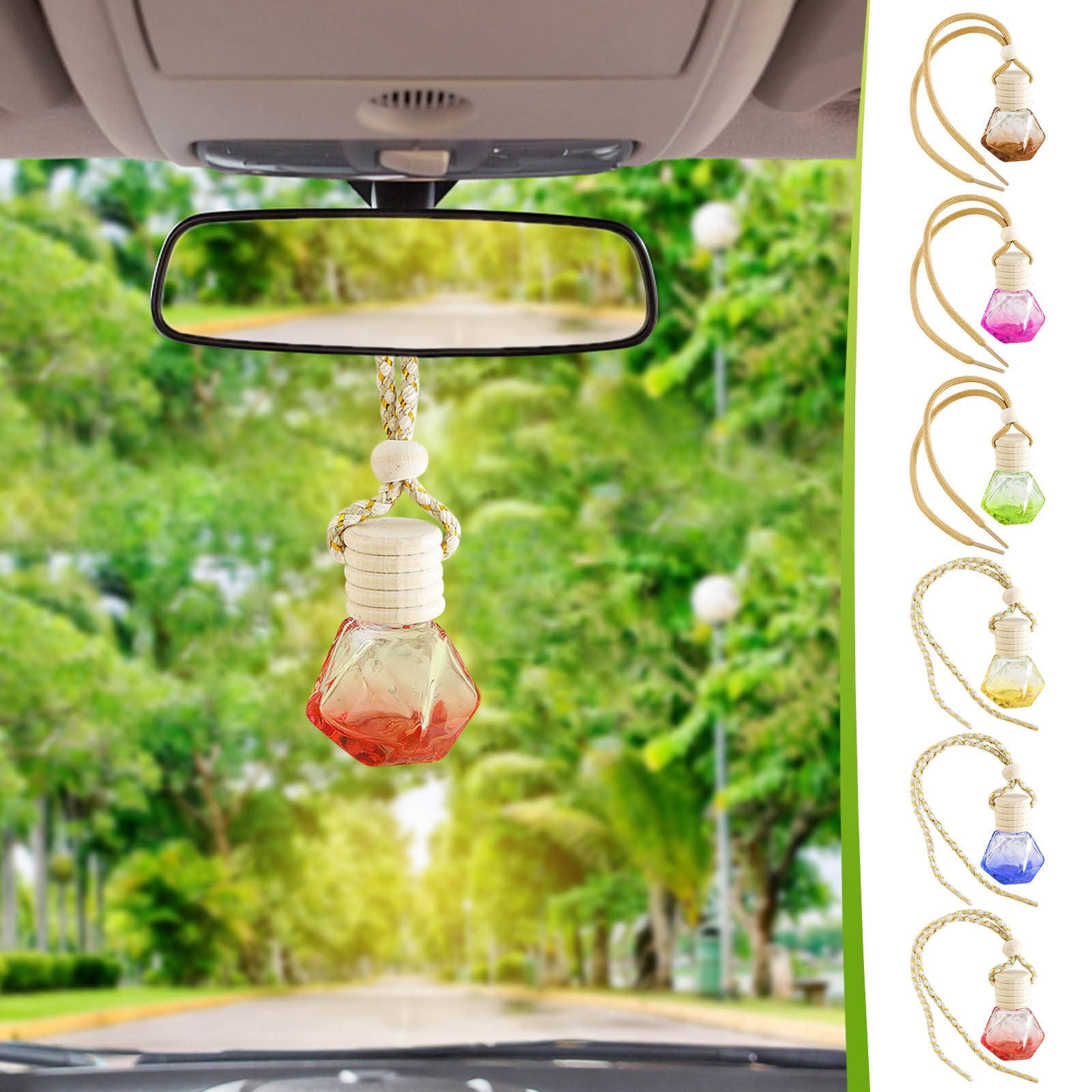 Big Savings! Hanging Car Freshener, Perfume Diffuser, Refillable ...