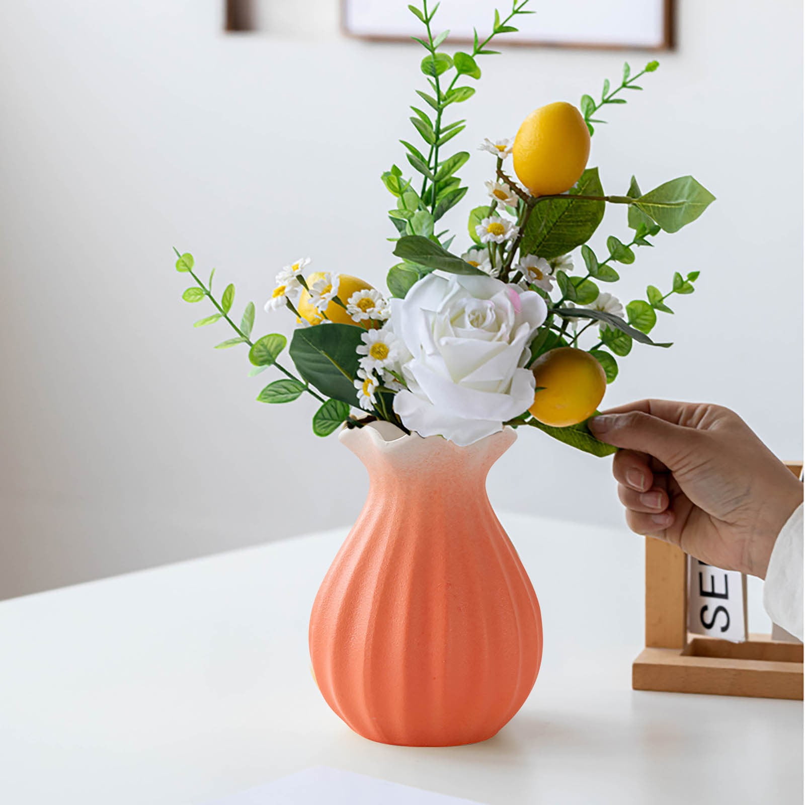 Big Savings! Hydroponic Ceramic Vase for Living Room, Decorative ...