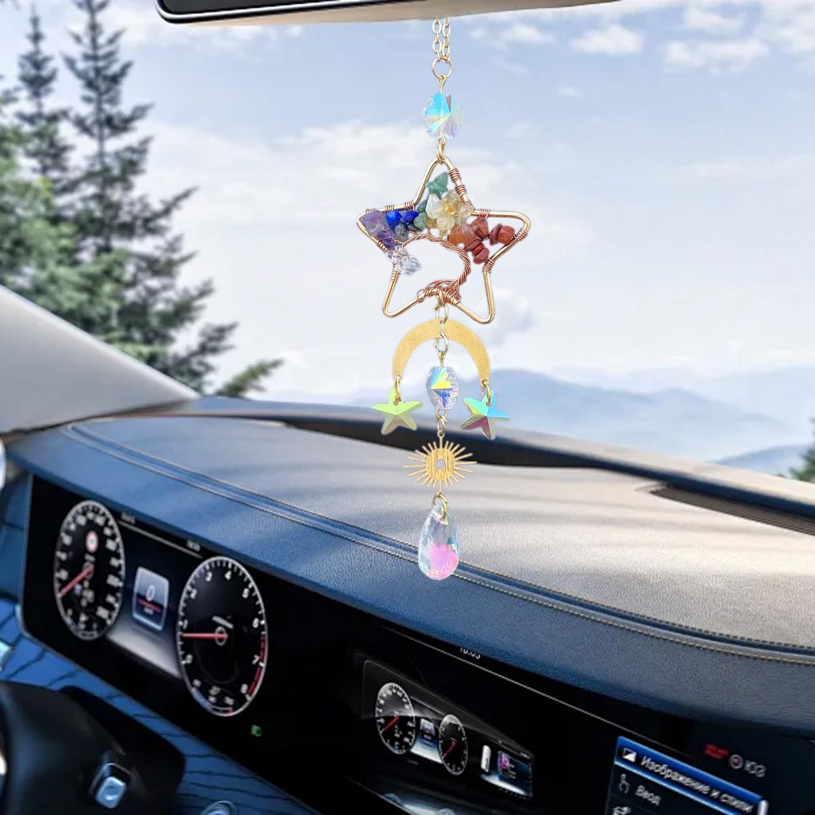 Big Savings! JGF844 Wind Chimes Crystals Hanging For Window Garden ...