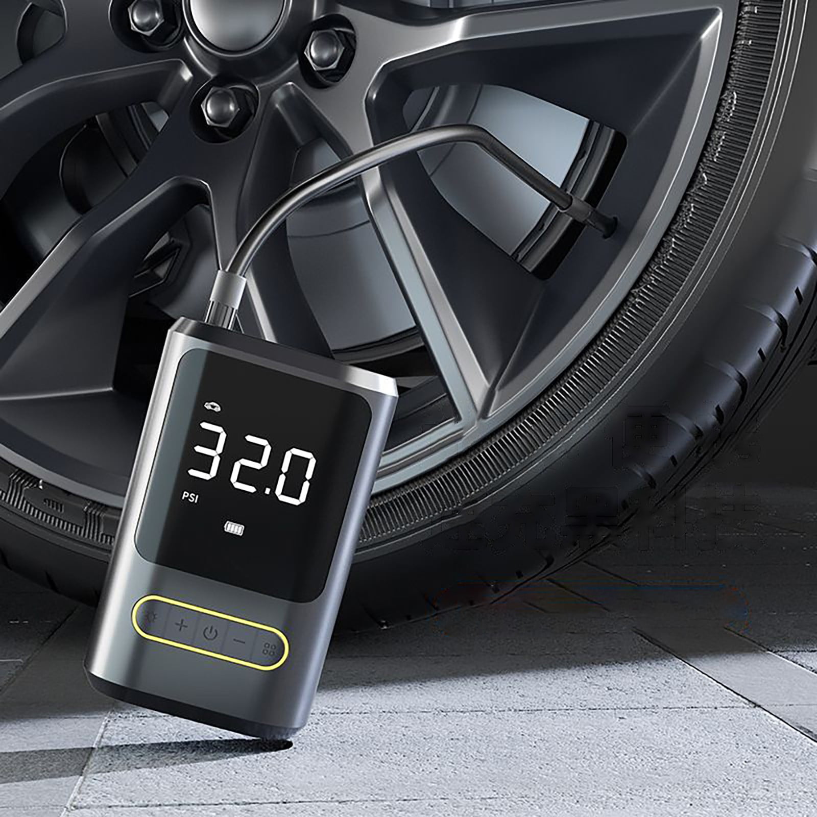 Big Savings! Mini Portable Car Inflator Pump, Wireless Handheld Tire ...