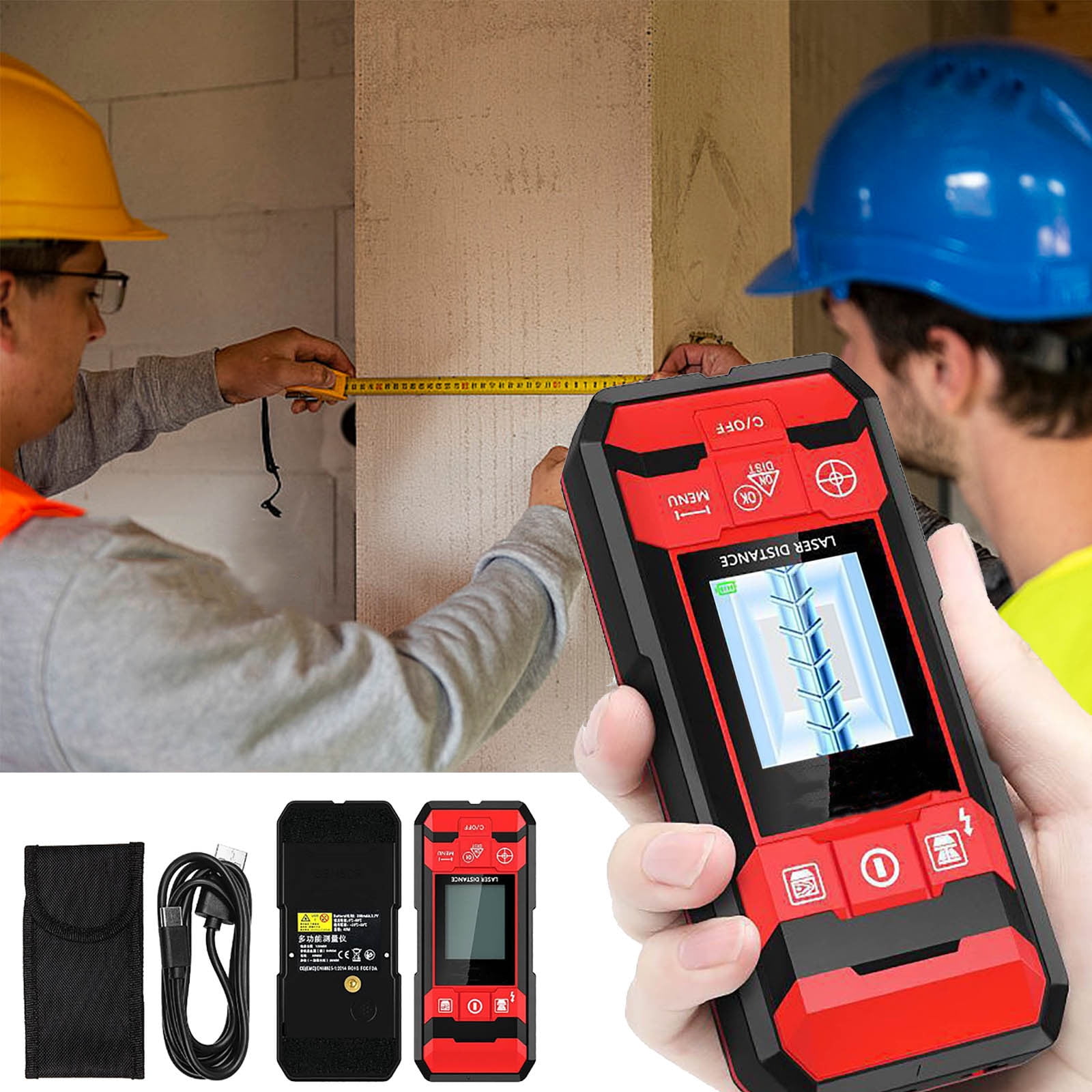 Big Savings! Multifunctional Wall Detector - Digital Positioning Tool ...