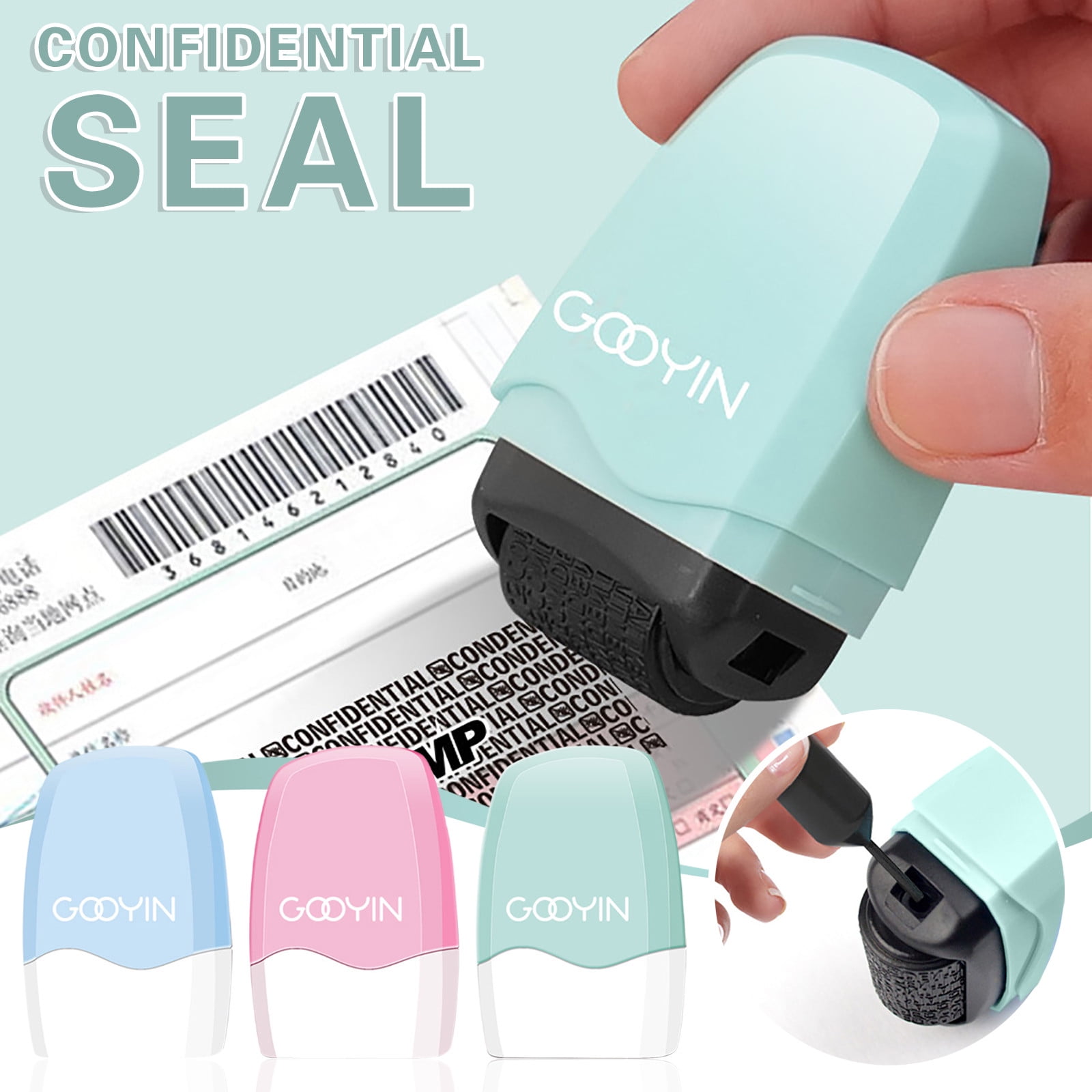 Person Information Garbled Correction Roller, Photosensitive Applicator ...