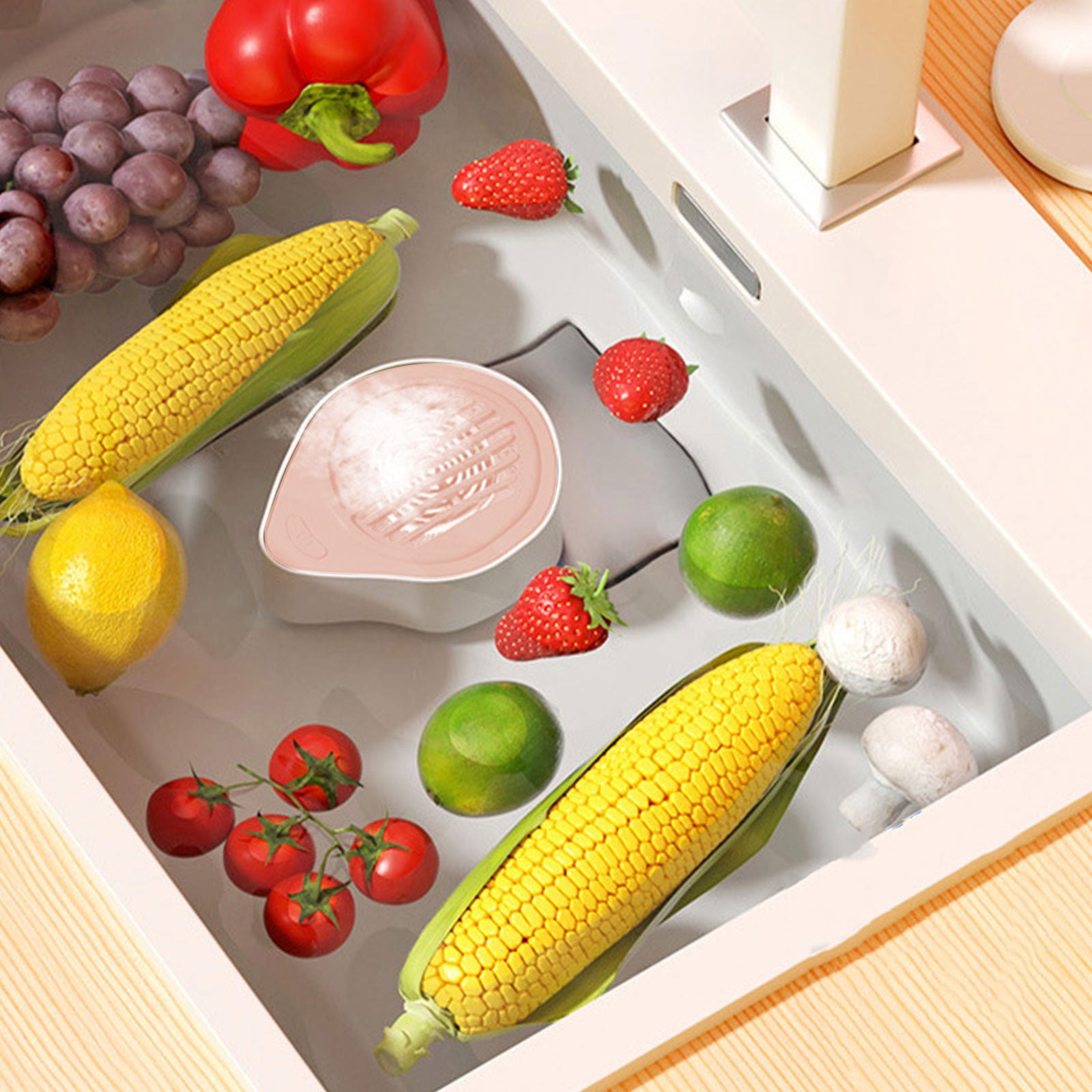 Big Savings! SLMOTUAE Fruit Vegetable Wash Machine, Smart Home Gadgets ...