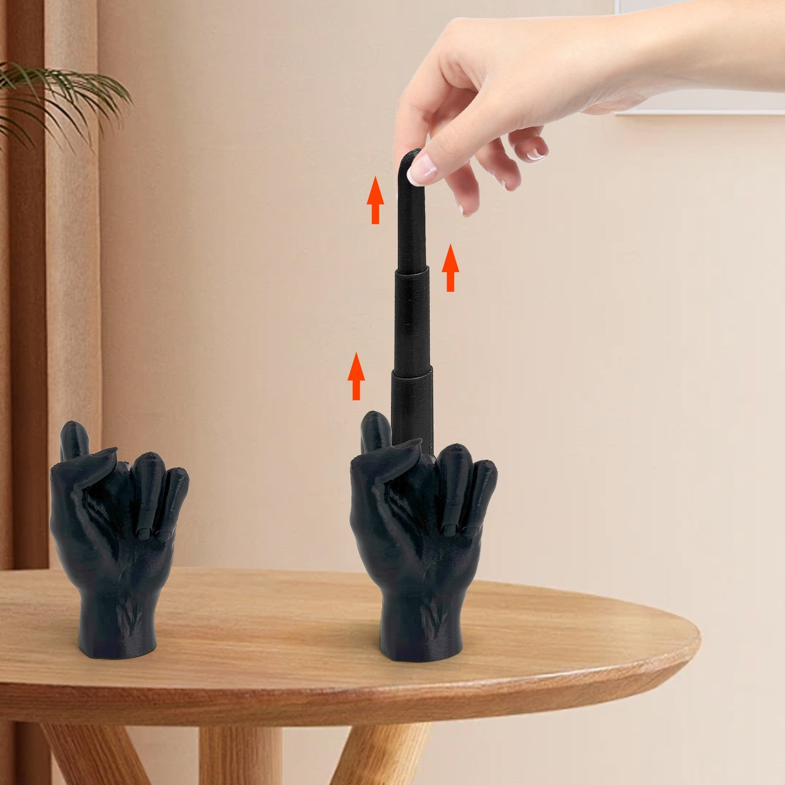 Big Savings! Stress Relief Toys, Retractable Middle Finger Novelty Art ...