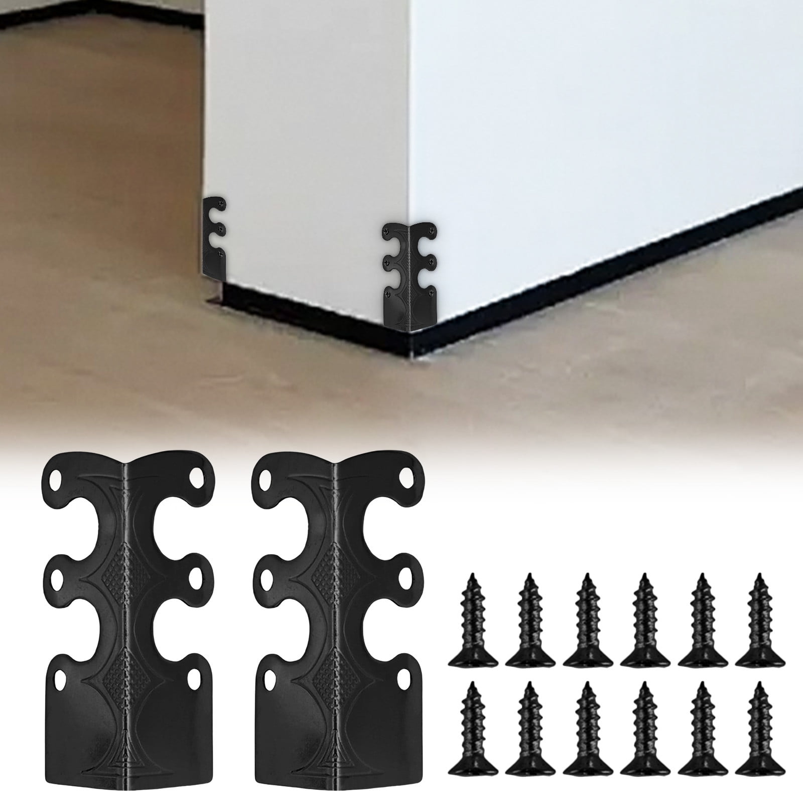 Big Savings! Vintage Metal Socket Corner Protectors, Decorative Corner ...