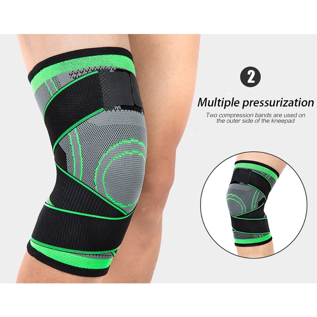 Big Savings karymi Knitted Sports Kneepad fitness running bandage ...