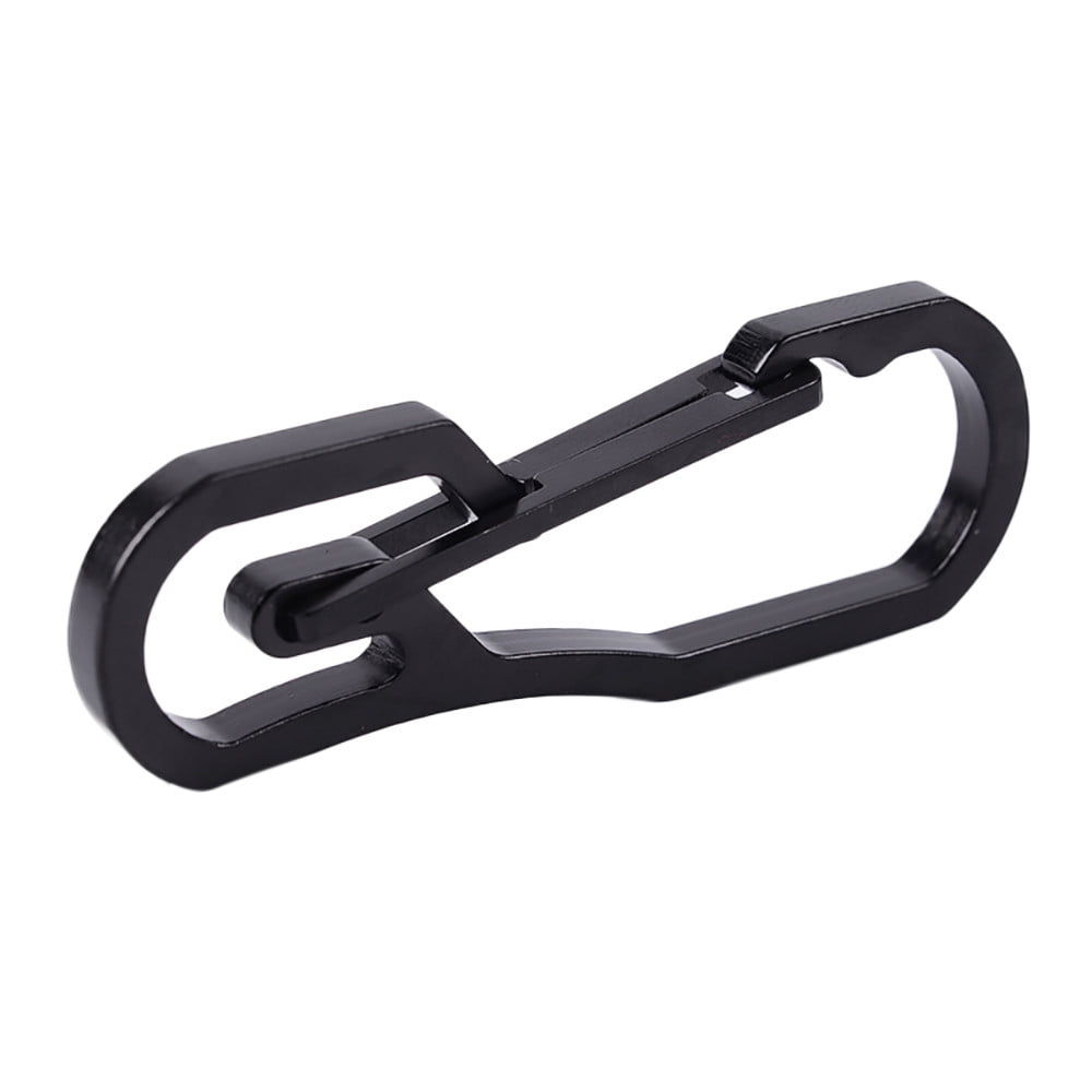 karymi Useful Stainless Steel Buckle Carabiner Keychain Key Ring Clip ...