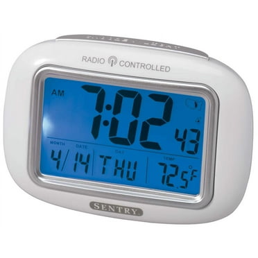 9-inch Timex Digital Atomic Clock with Temperature and Date - Walmart.com