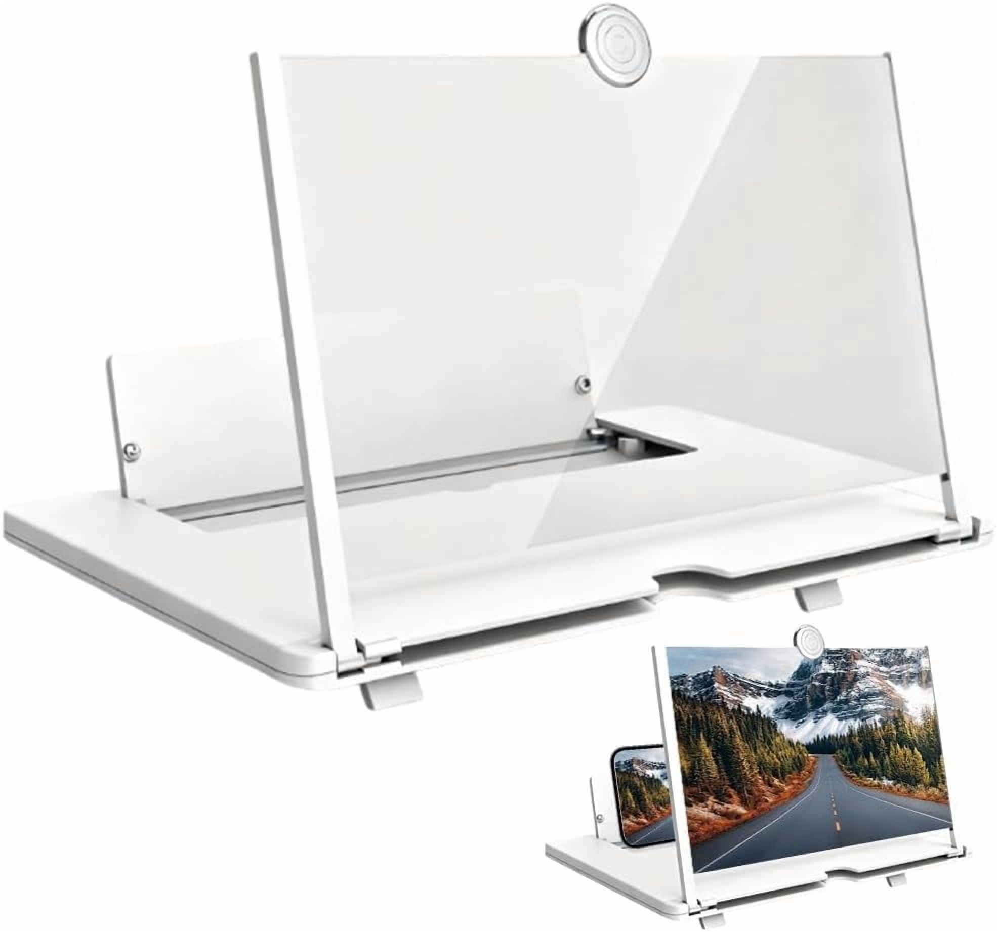 Big Screen Phone Magnifier, 3D HD Foldable Mobile Projector Screen for ...