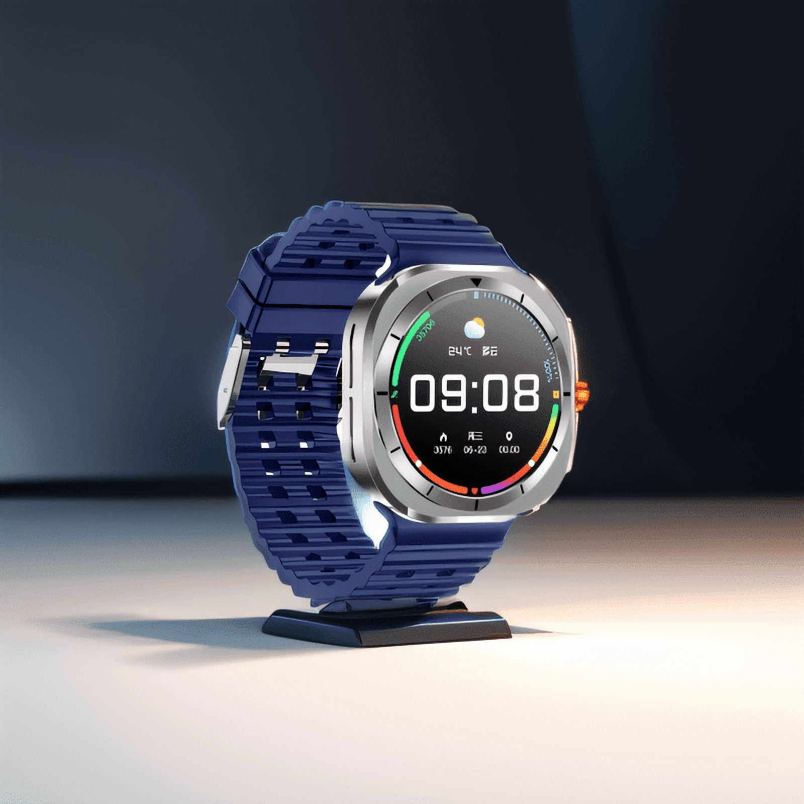 Big Screen Smart Watch with Wireless Calling, 100+ Sports Modes ...