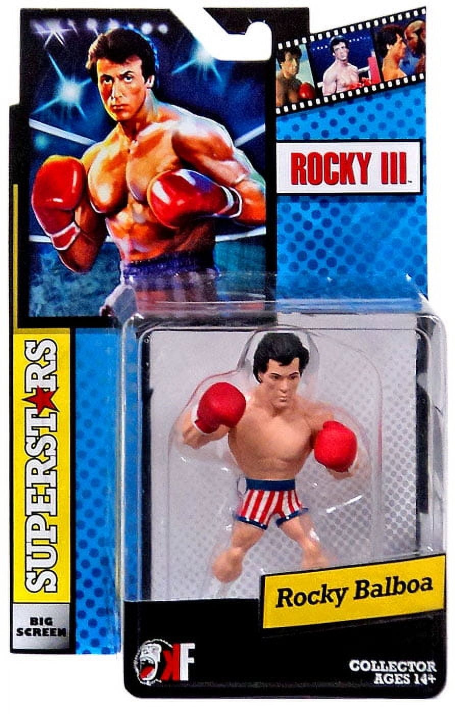 Big Screen Superstars Rocky Balboa Mini Figure [USA Trunks] - Walmart.com