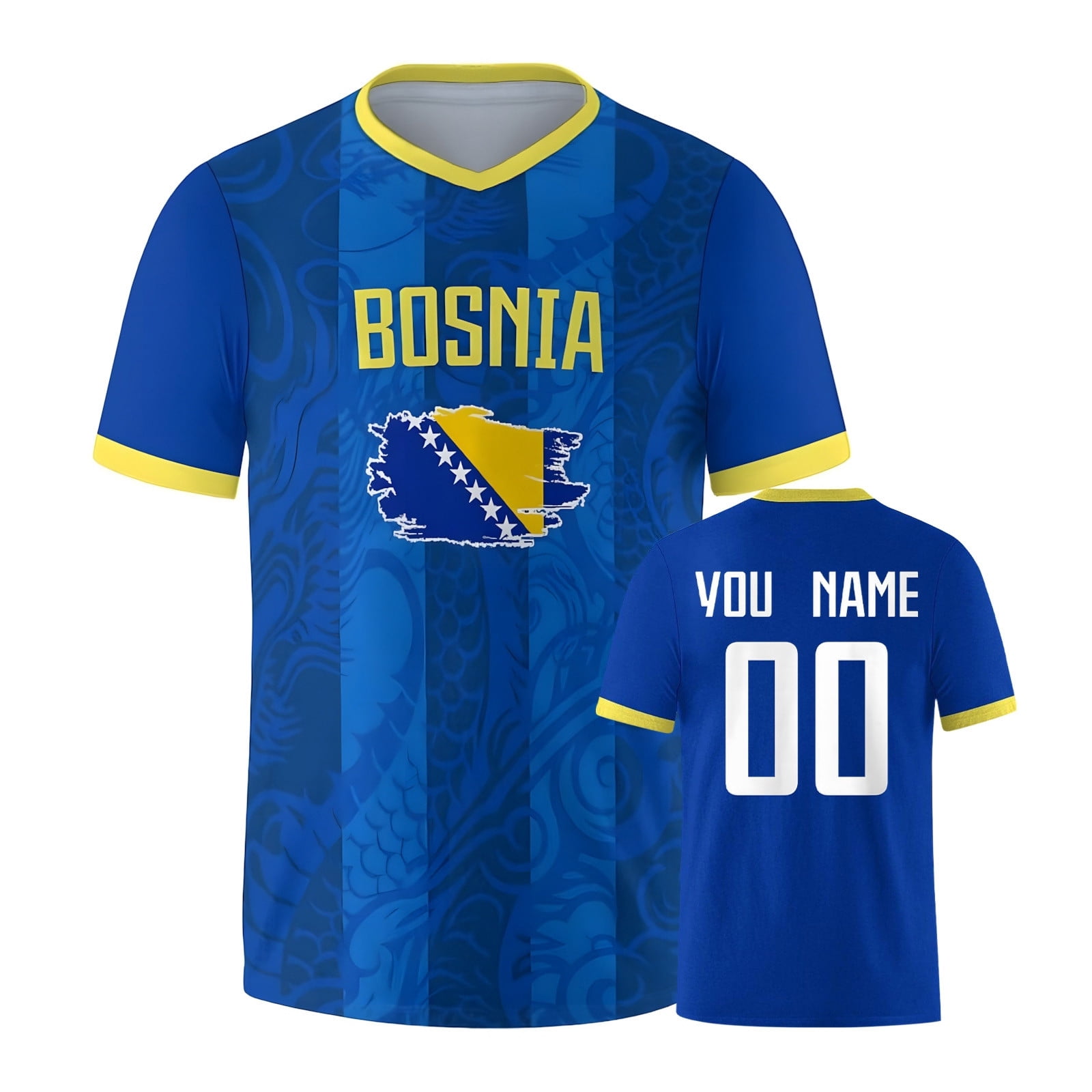 Big Shirts For Boys Girls Casual Custom Personal Name Digital Diy Tees ...