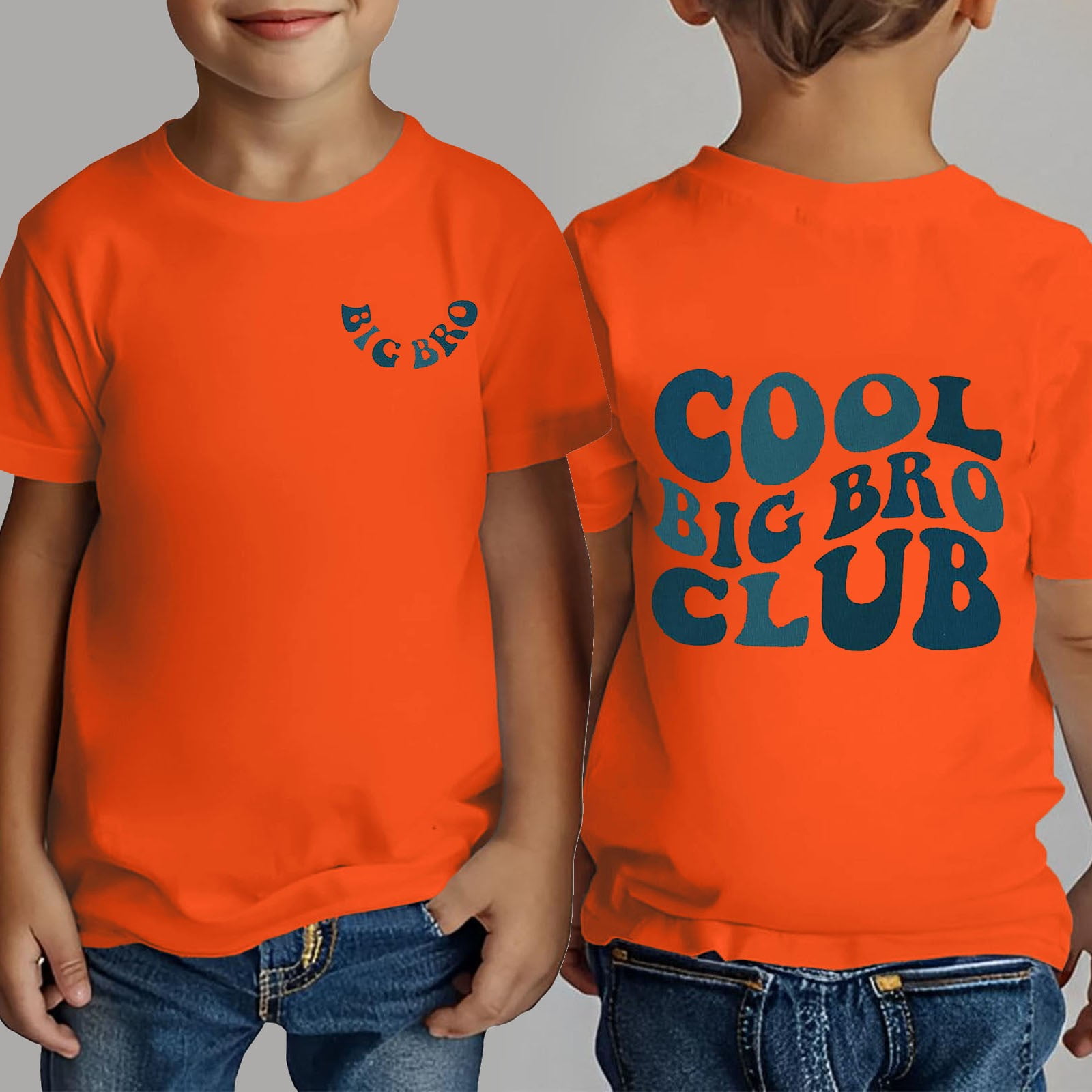 Big Shirts Toddler Baby Boy Cool Big Bro Club T Shirt Summer Tees ...