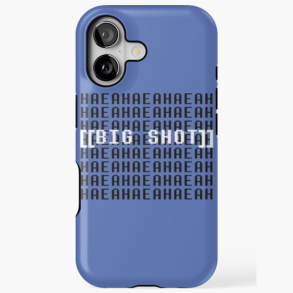 Big Shot Manic Meme Retro Pixel Cartoon Funny Case for iPhone 17 16 15 ...