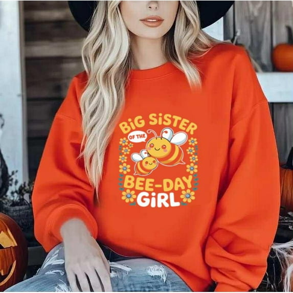 Big Sibling Bee Day Birthday Sweet Honey Party Family Matching Cute ...