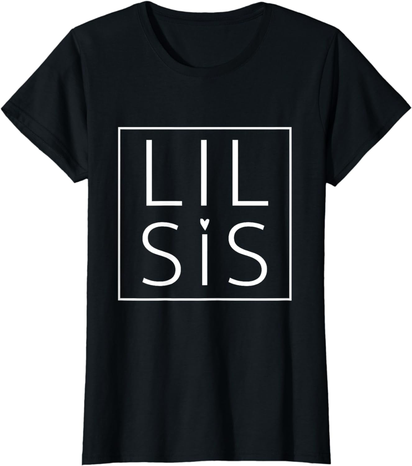 Big Sis Lil Sis, Big Sister Little Sister Matching Sibling Cotton T ...
