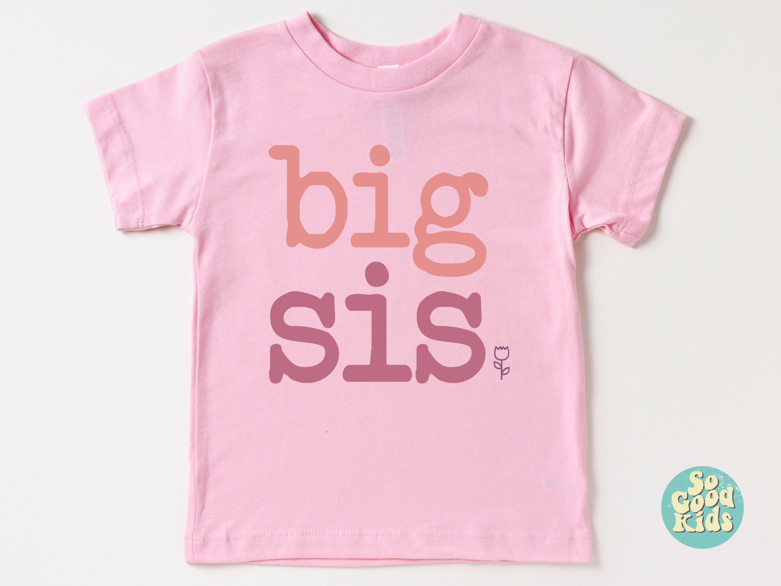Big Sis Shirt, Big Sister Toddler Shirt, Big Sister Gift, Little Sister, Birthday Girl Toddler ...