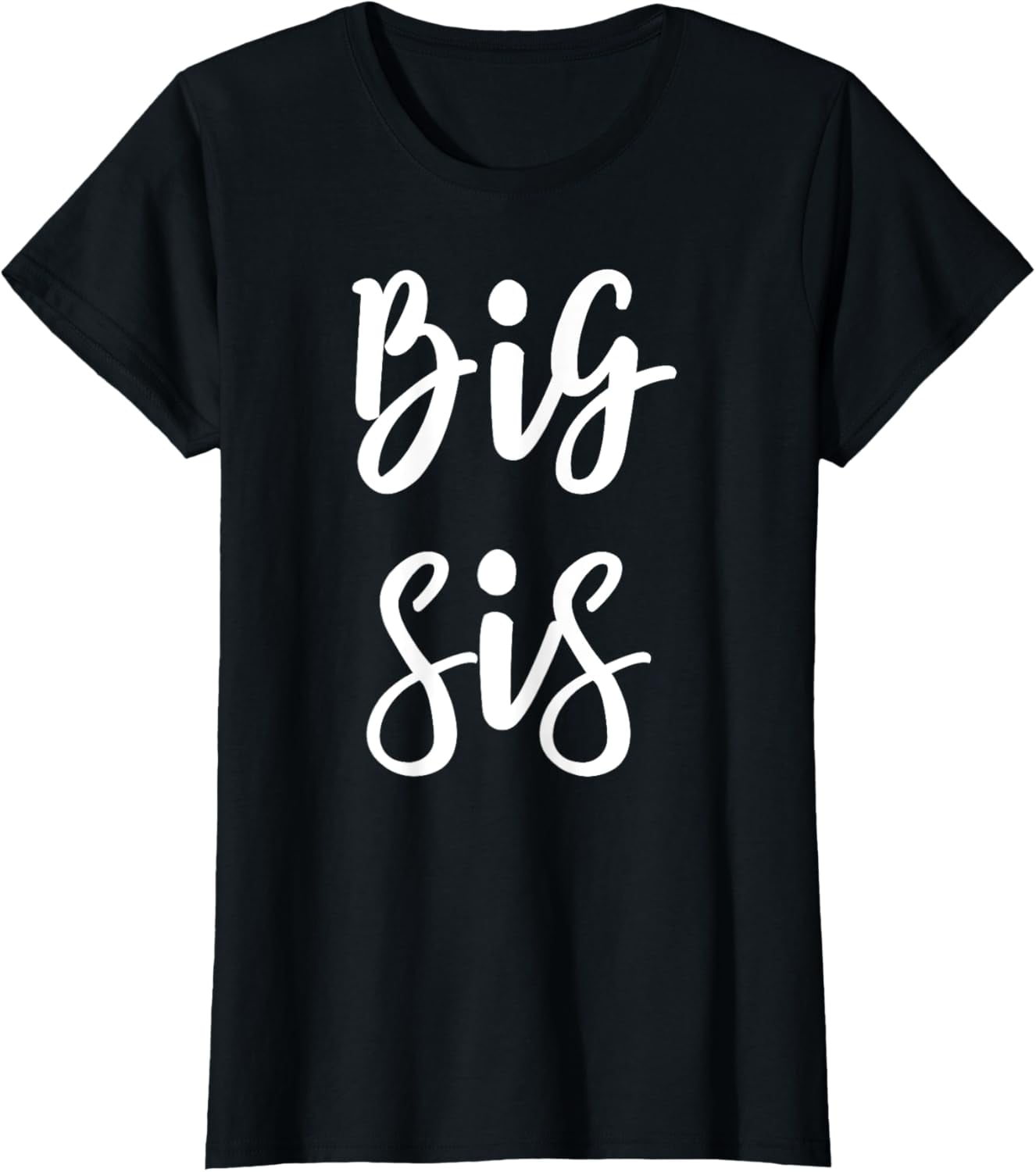 Big Sis for Big Little Brother and Sister Siblings Matching T-Shirt ...