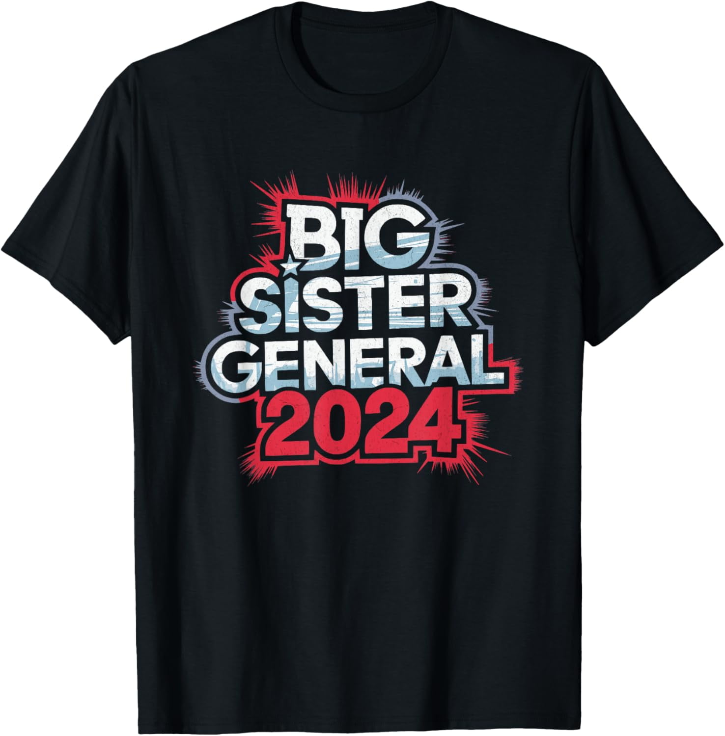 Big Sister General Kamala Harris Walz 2024 Election T-Shirt - Walmart.com
