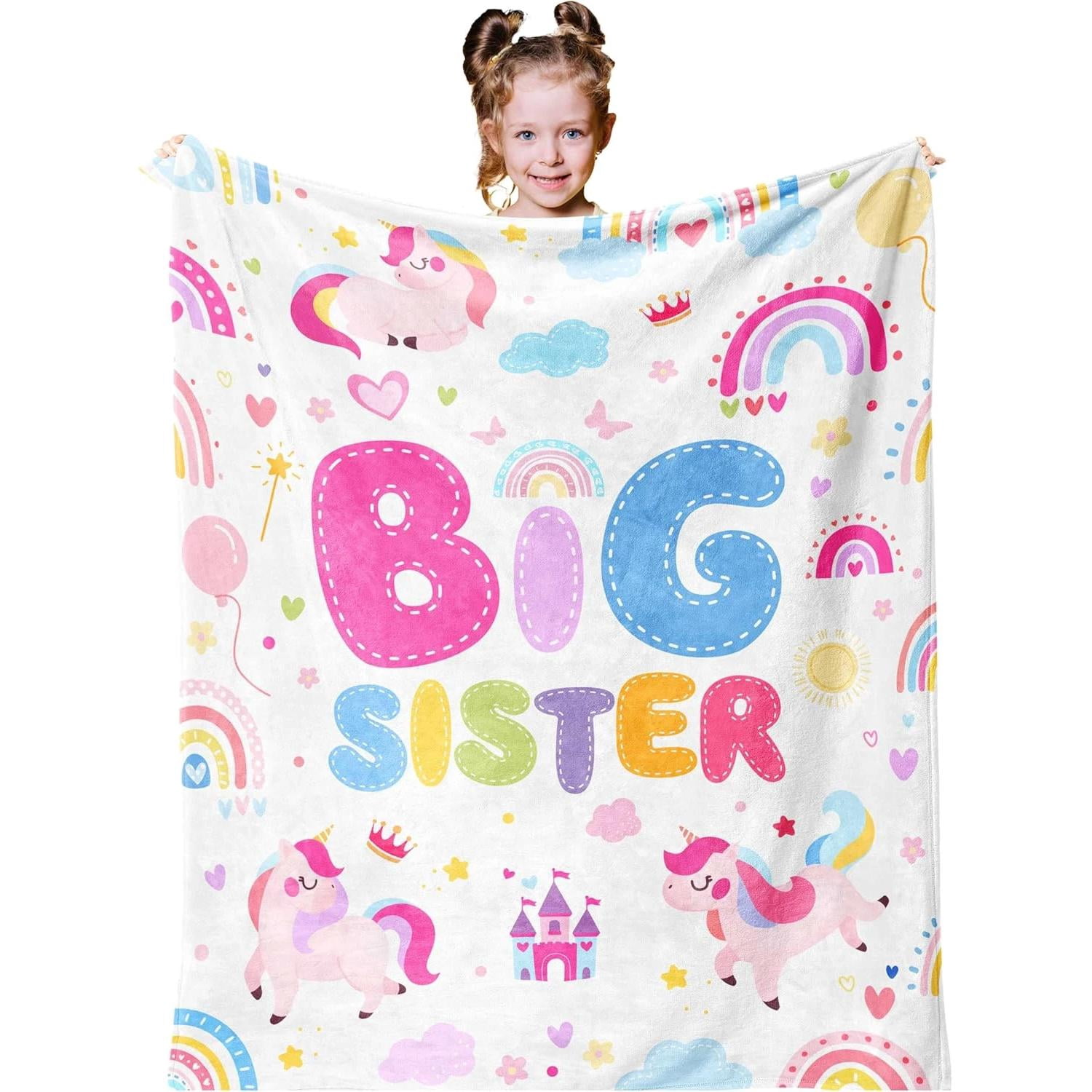Big Sister Gifts for Girls Age 2/3/4/5, Christmas New Big Sister Gift ...