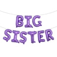Big Sister Letter Script Balloons | Cheers Balloons | Baby Shower Party ...