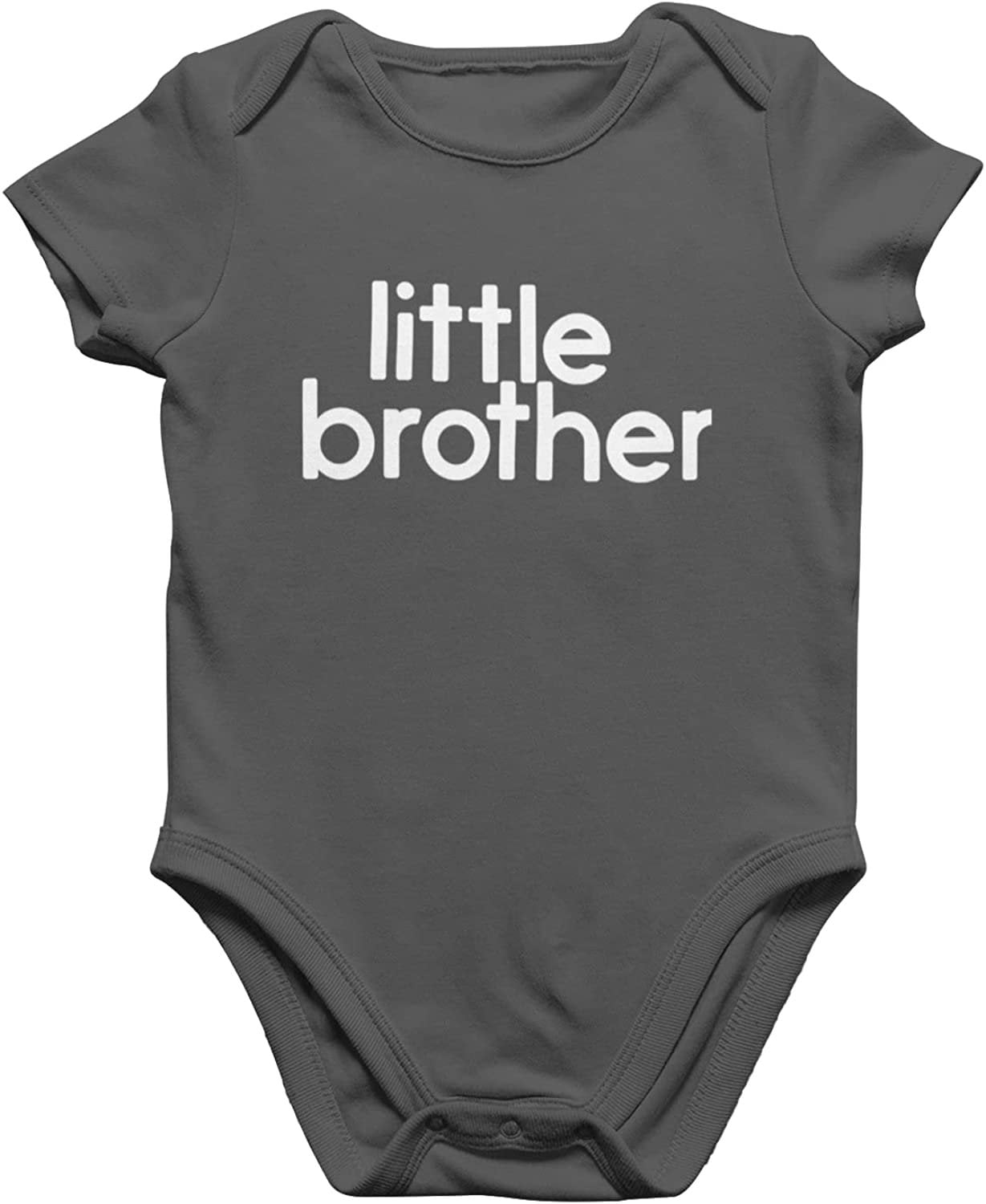 Big Sister Little Brother T-Shirt Kids & Toddler Newborn Baby Bodysuits ...