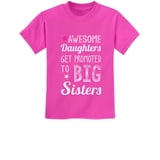Big Sister Promotion Tstars Girls T-Shirt - Comical Design, Perfect ...