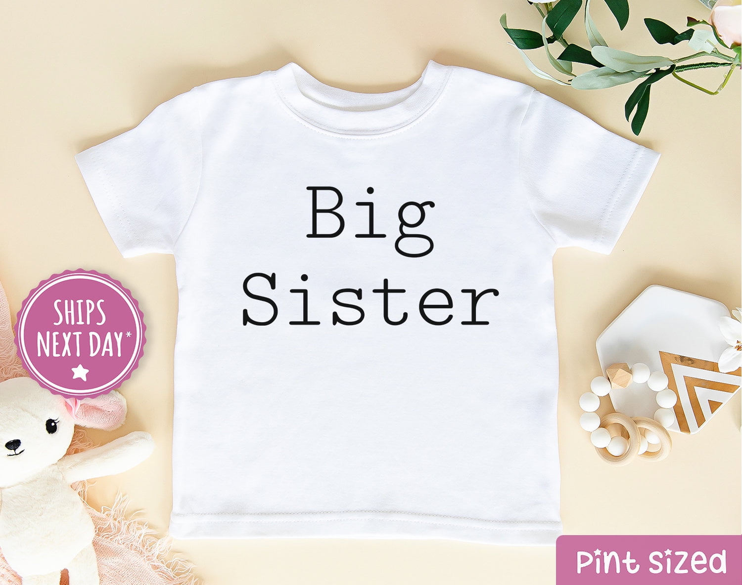 Big Sister Shirt, Big Sister Toddler Shirt, Cute Girls Shirts, Big Sister Announcement Shirt ...